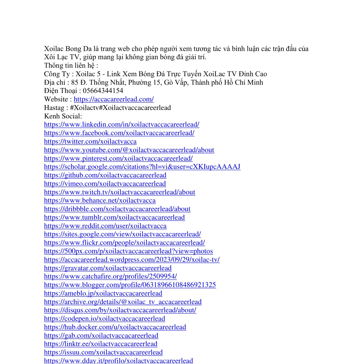 Xôi Lạc TV.docx | DocDroid