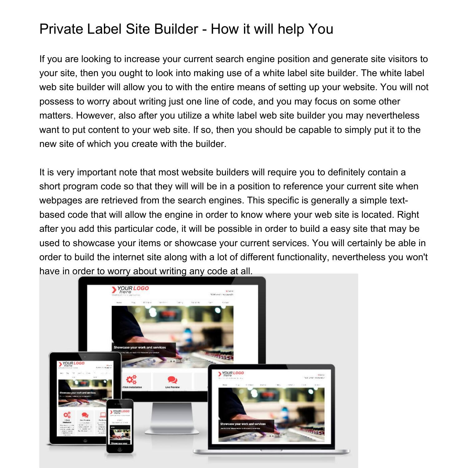 Private Label Site Constructor How it will help Yourphkb.pdf.pdf | DocDroid