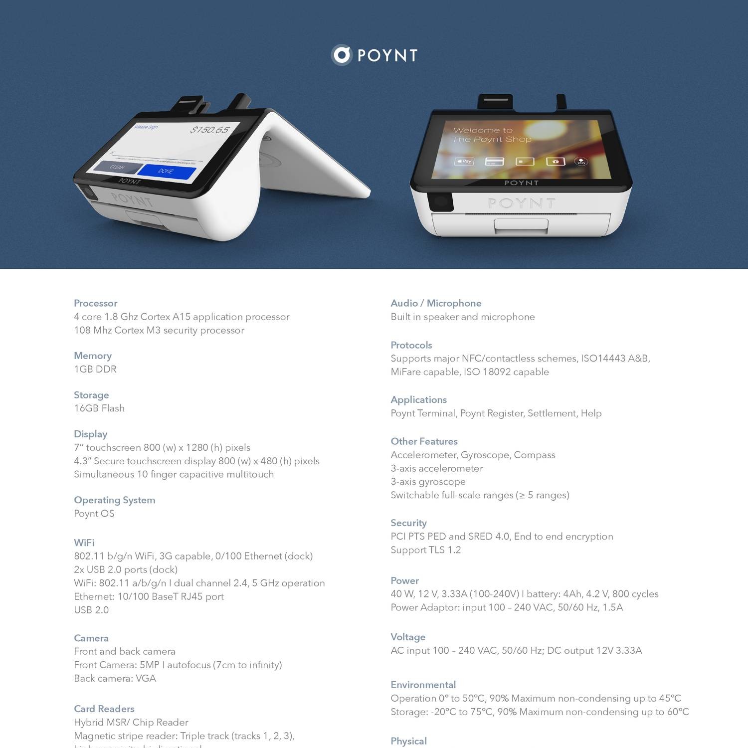 Poynt Spec Sheet.pdf | DocDroid