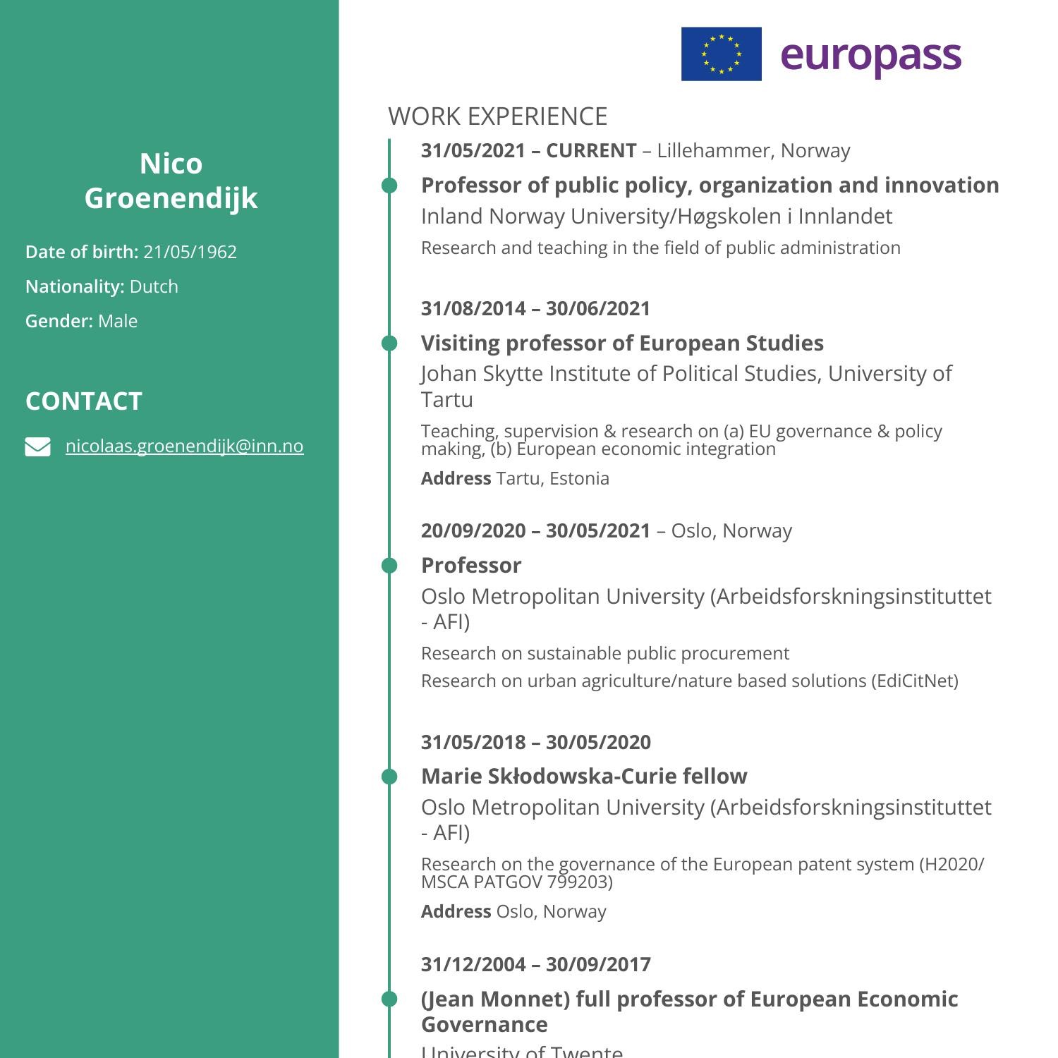 CV - Nico Groenendijk HINN Sept 2022.pdf | DocDroid