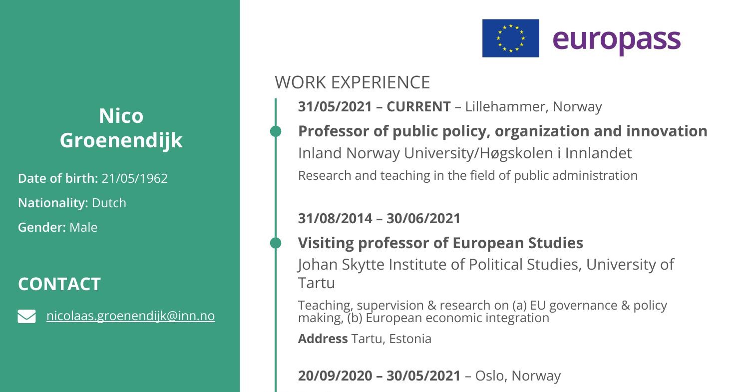 CV - Nico Groenendijk HINN Sept 2022.pdf | DocDroid