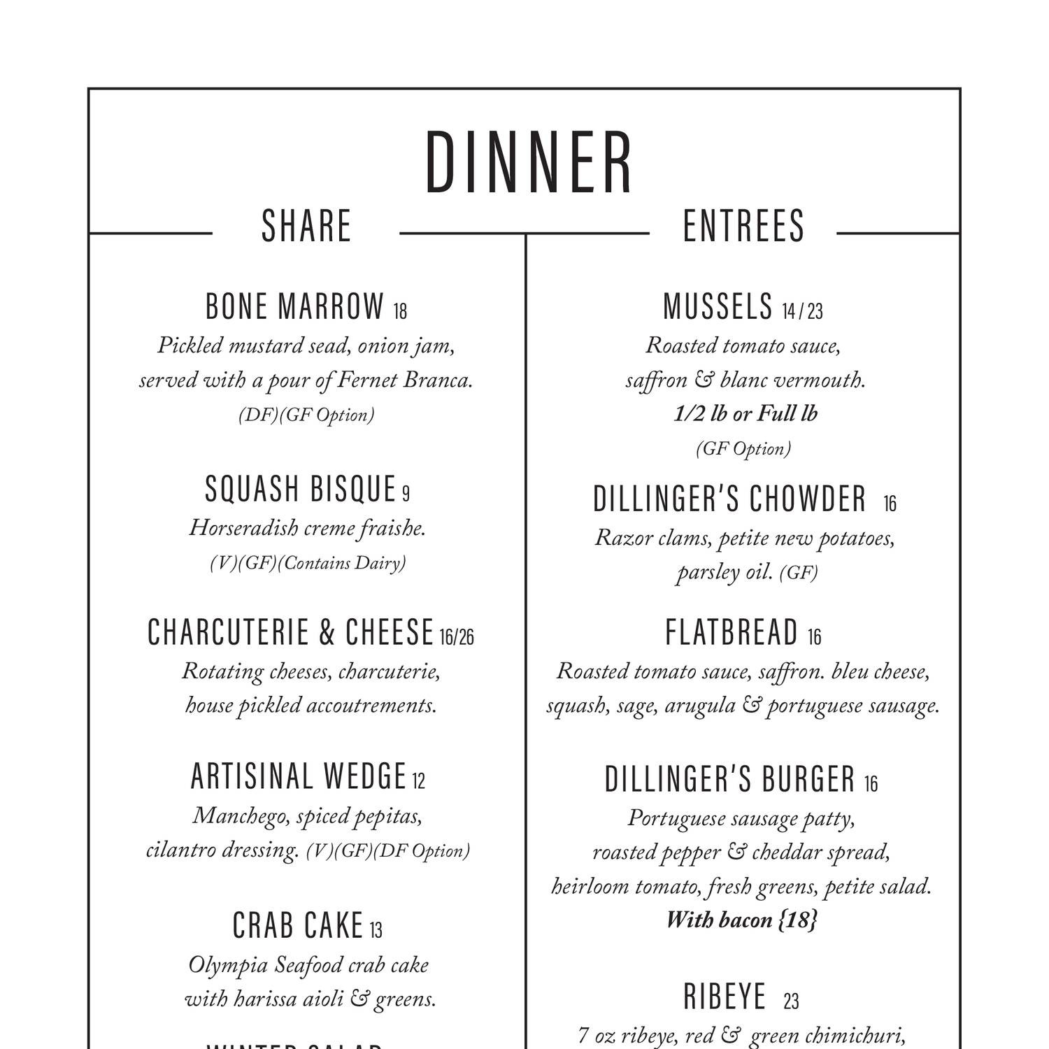 Dinner Menu Oct pdf DocDroid