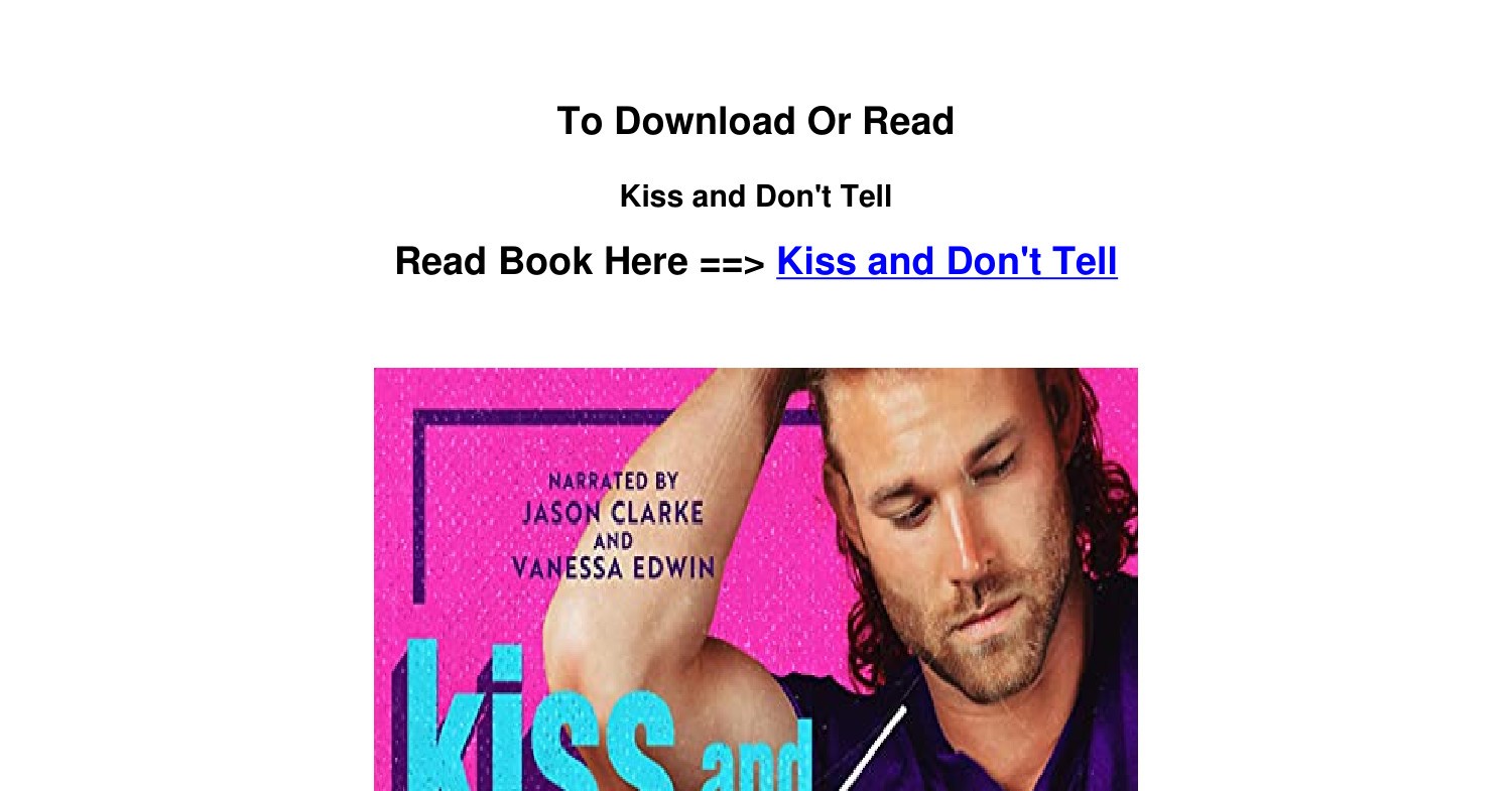 download Pdf Kiss and Don t Tell BY Meghan Quinn.pdf | DocDroid