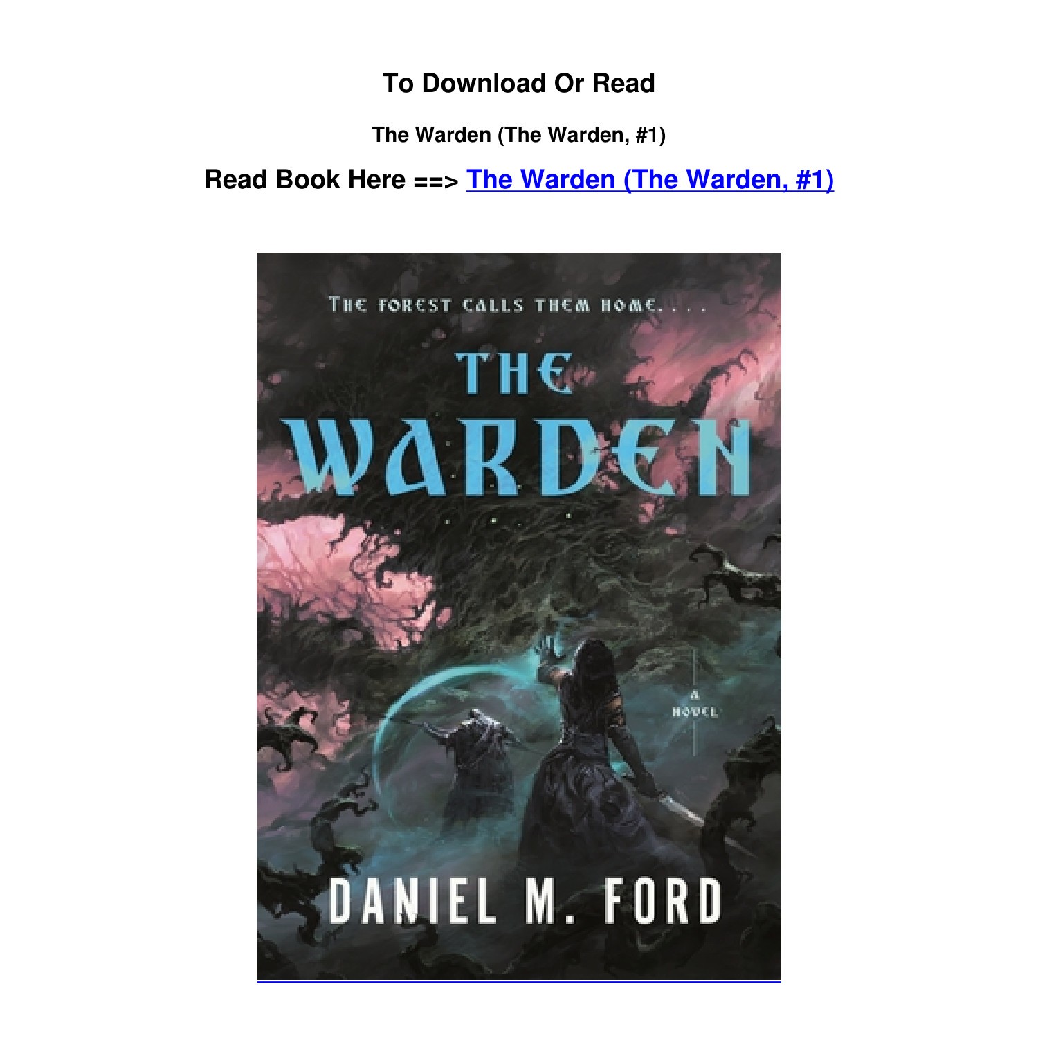 Download EPUB The Warden The Warden 1 BY Daniel M Ford.pdf | DocDroid