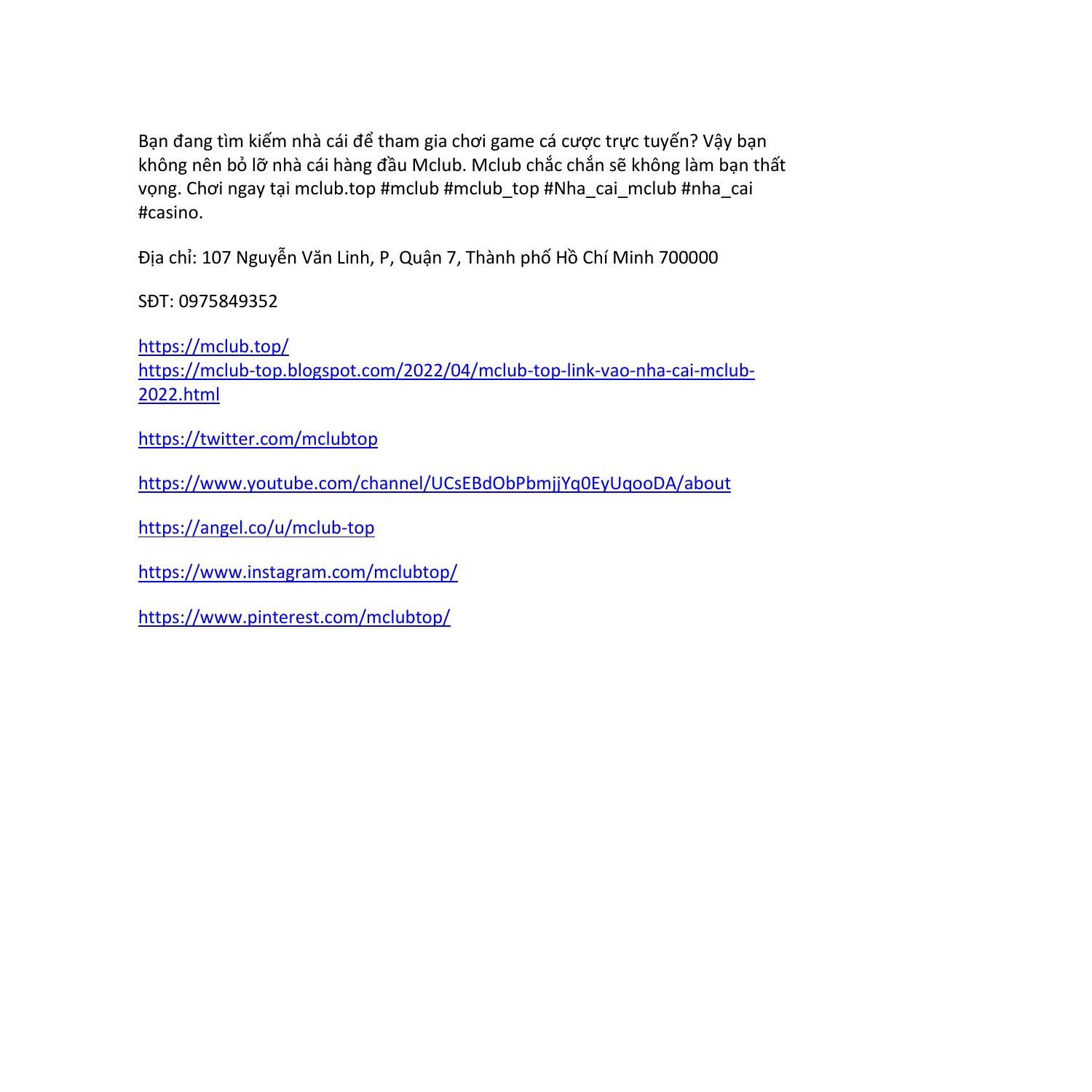 Mclub.docx | DocDroid