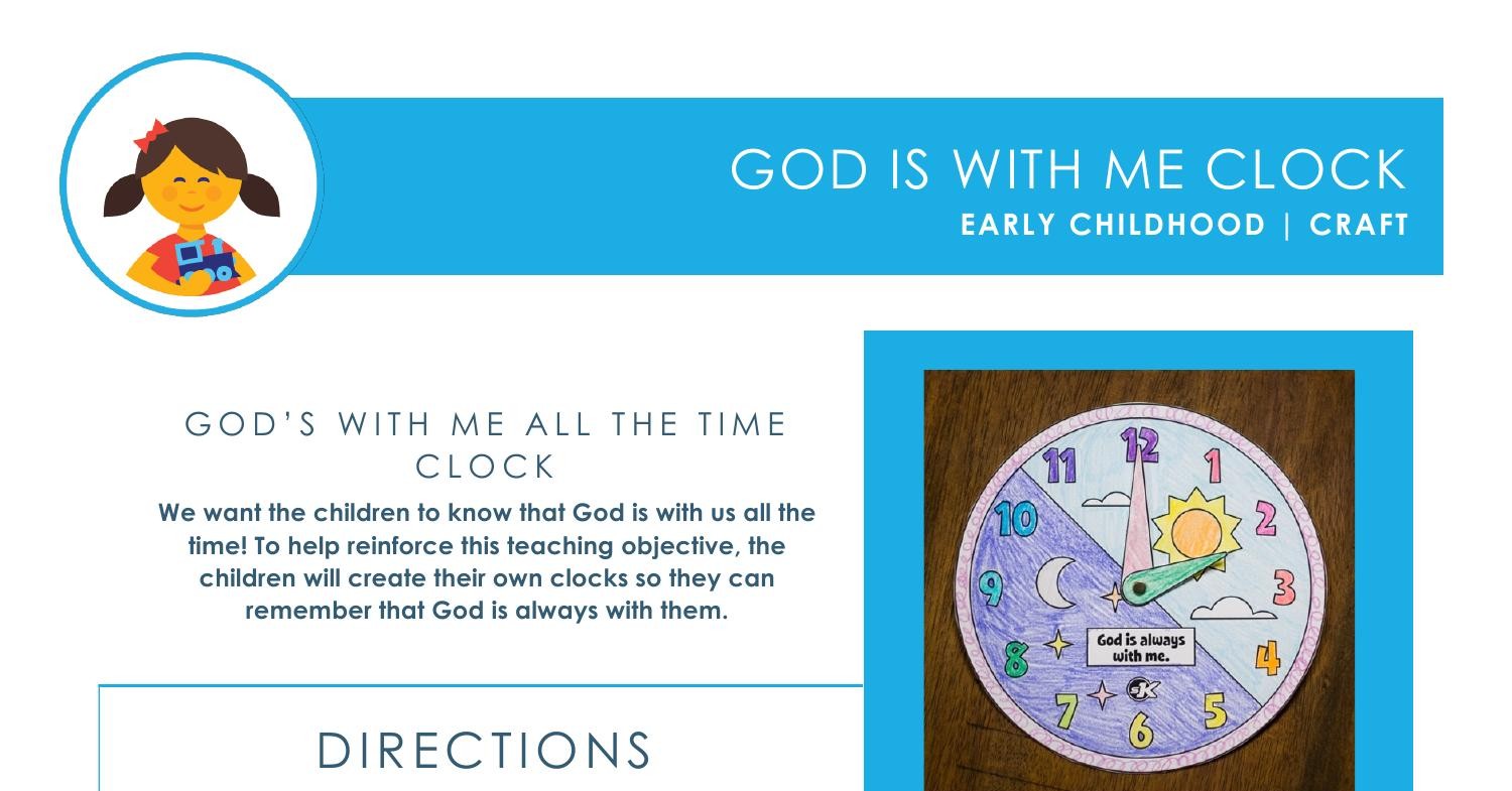 God is With Me Clock Craft Instructions.pdf | DocDroid