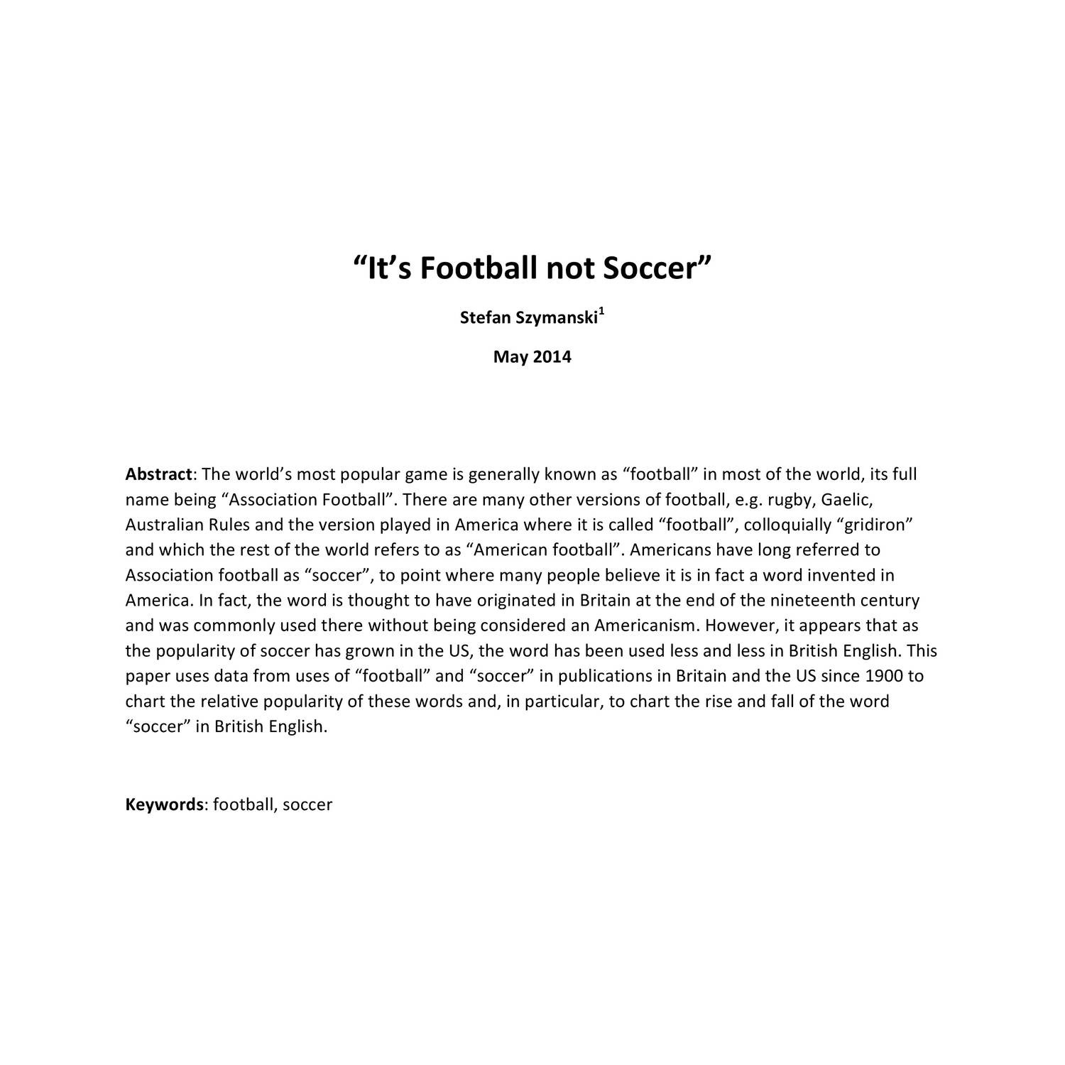 Its-football-not-soccer.pdf | DocDroid
