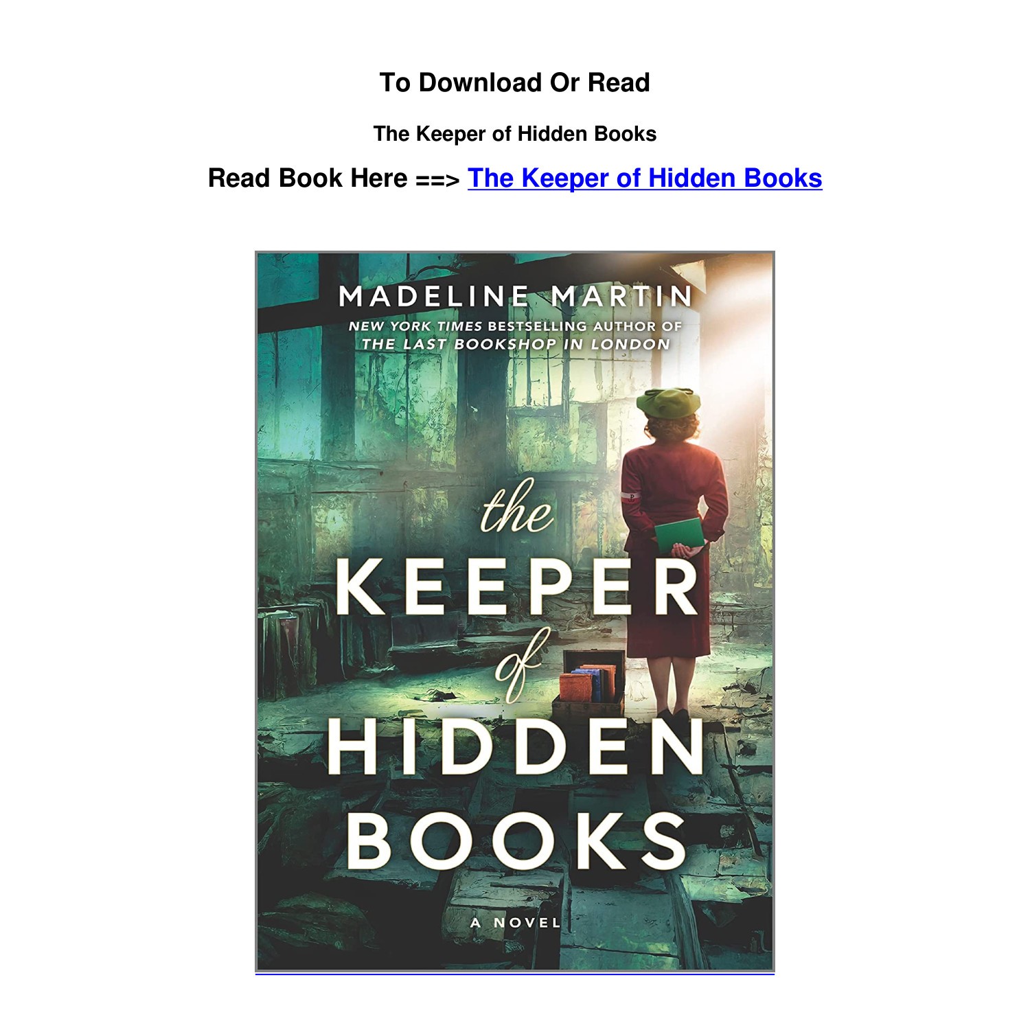 Download Pdf The Keeper of Hidden Books By Madeline Martin.pdf | DocDroid