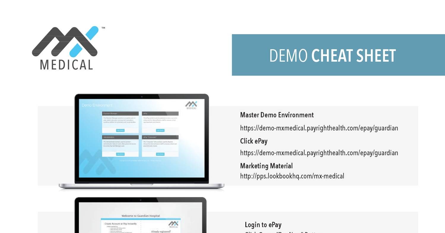 Demo Cheat Sheet.pdf | DocDroid