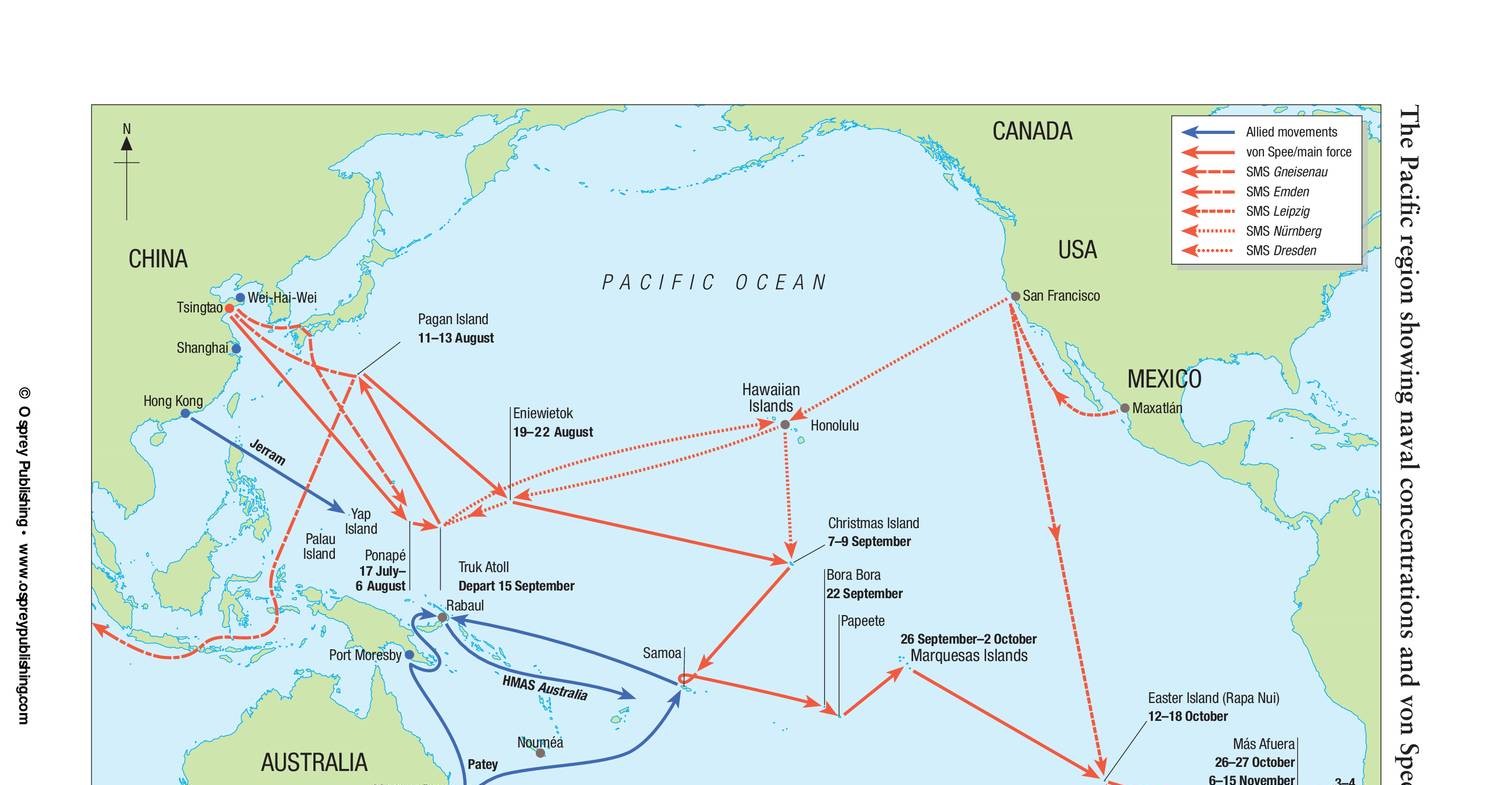 Osprey Campaign 248-Coronel and the Falkland 1914-Duel in the South ...