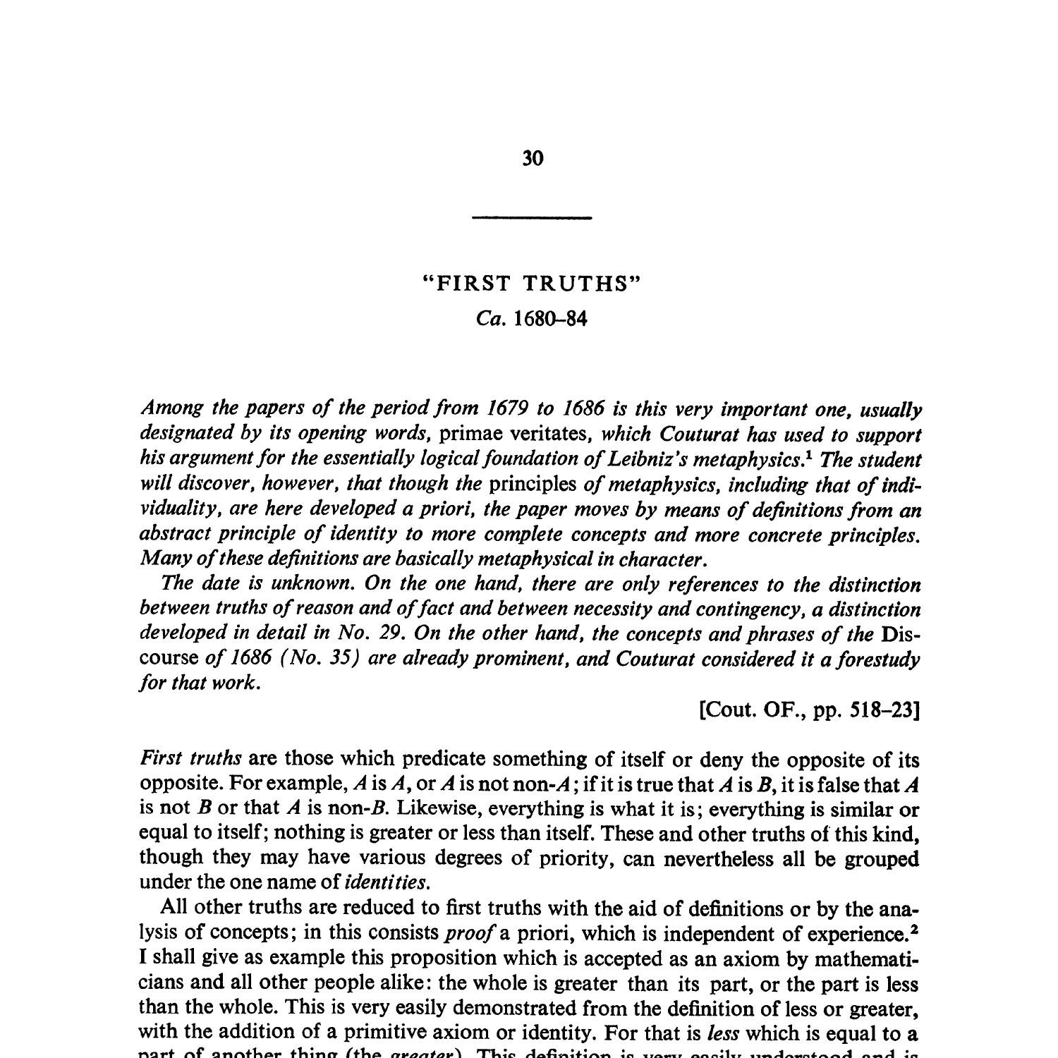 Leibniz - First Truths.pdf | DocDroid