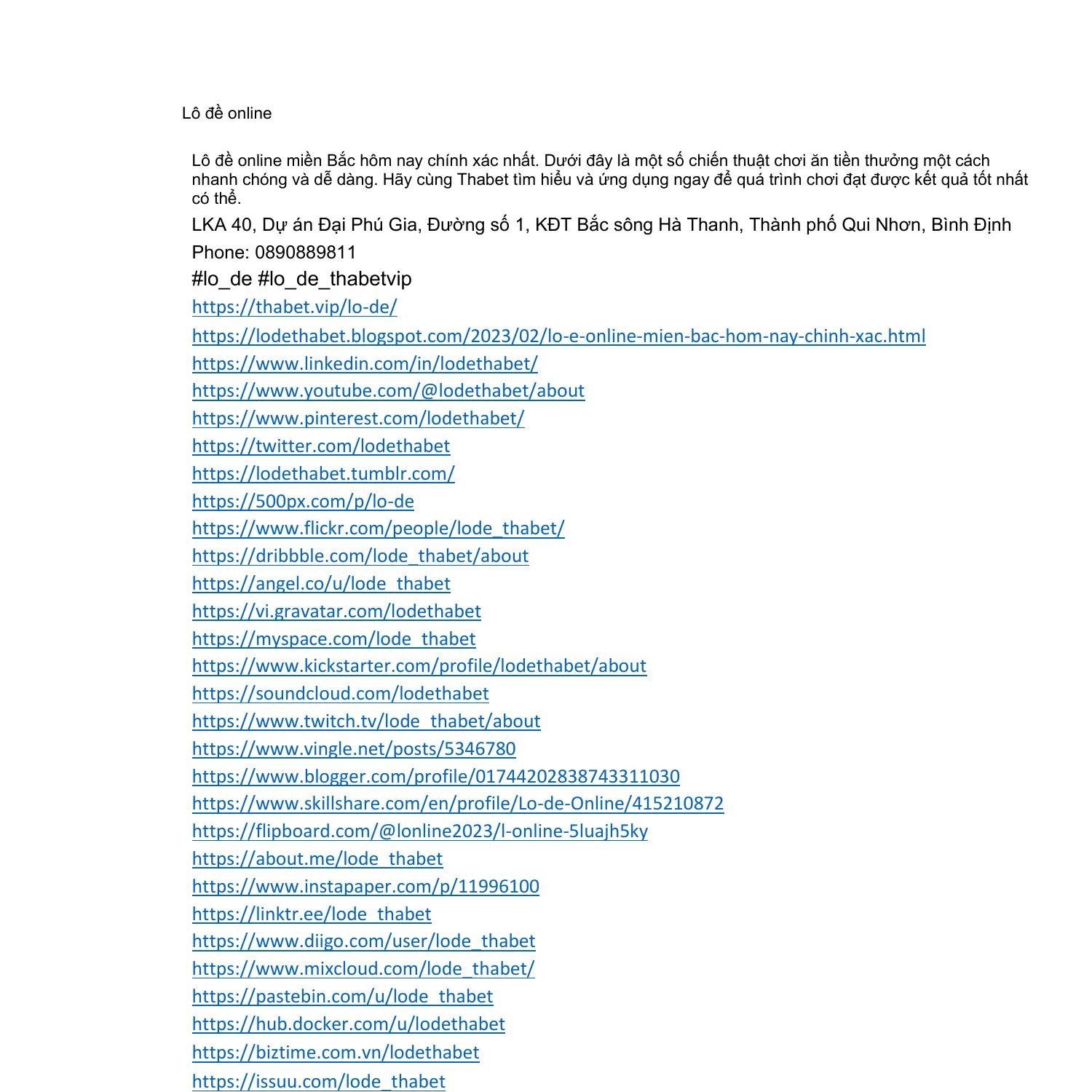 Lô đề online.docx | DocDroid