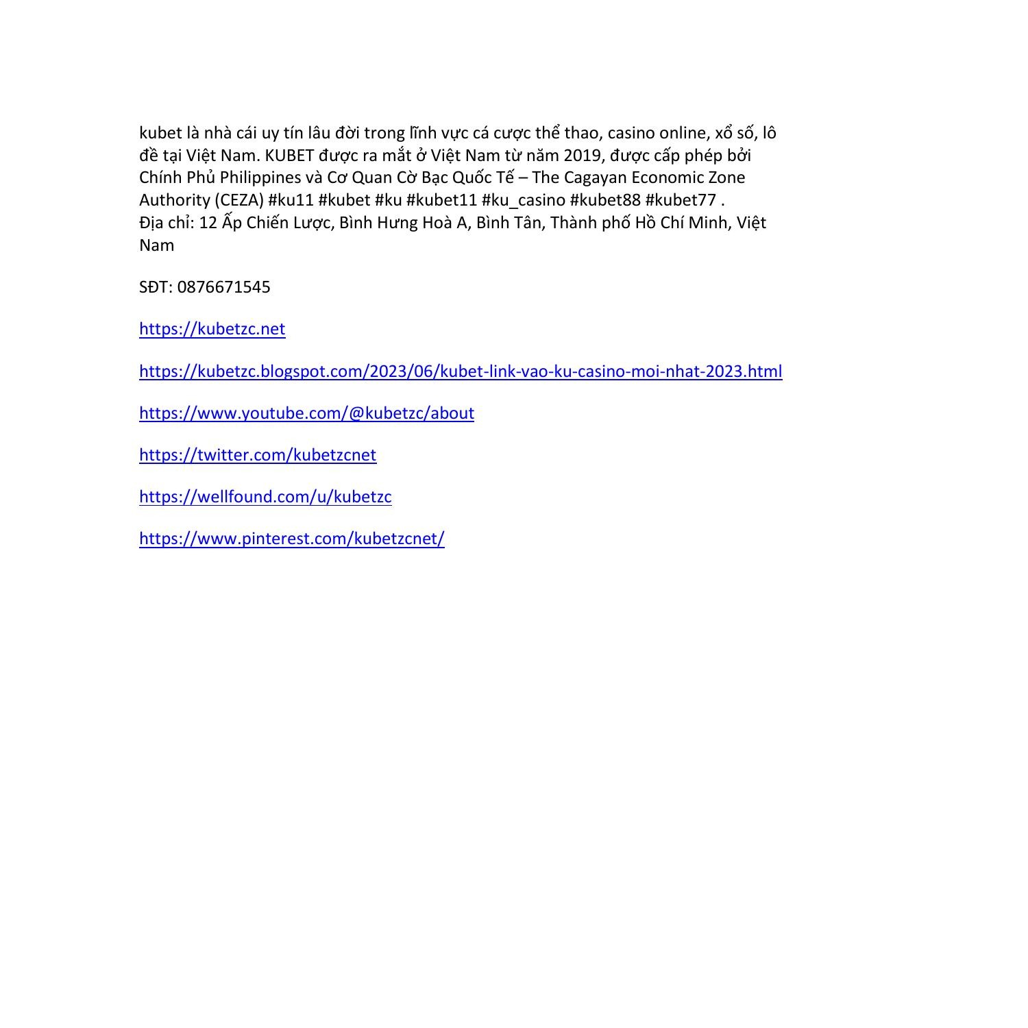 KUBET ZC.docx | DocDroid