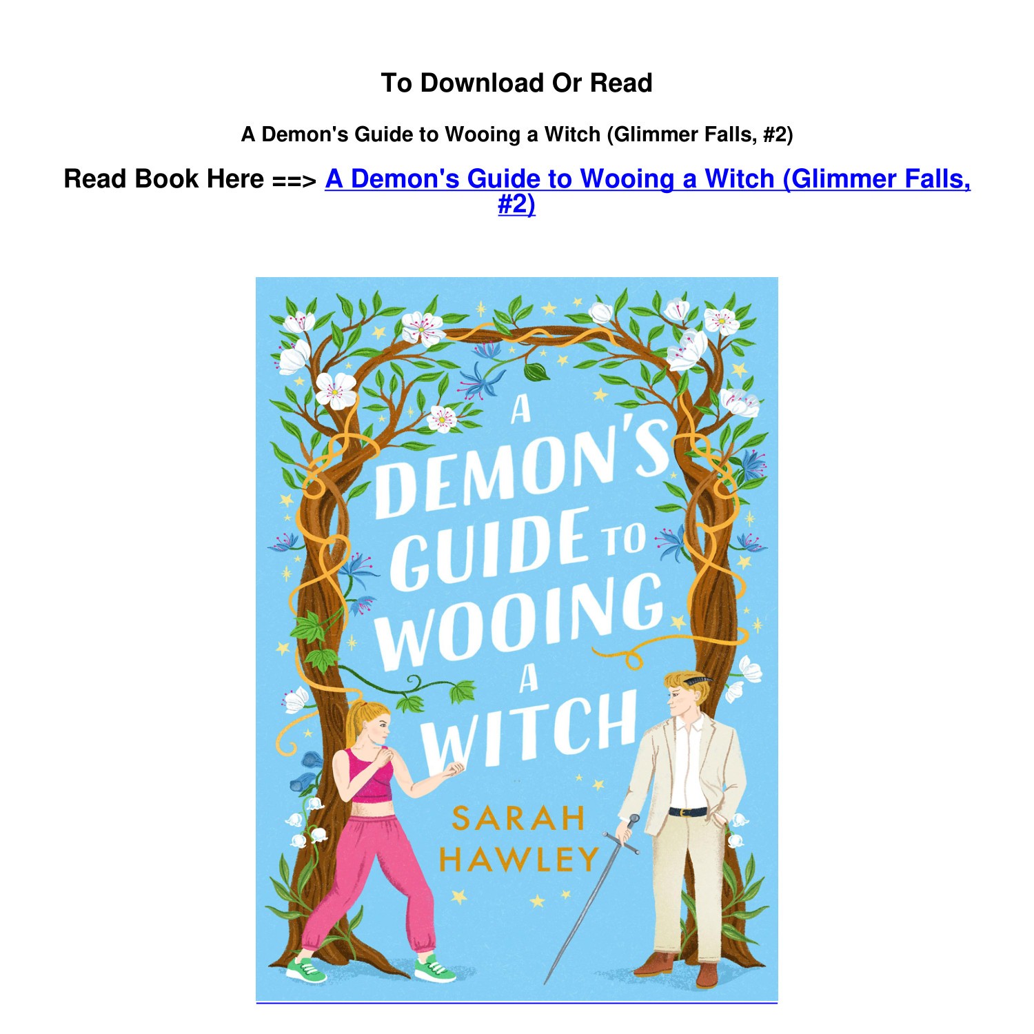 Download EPUB A Demon s Guide to Wooing a Witch Glimmer Falls 2 by Sarah .pdf | DocDroid