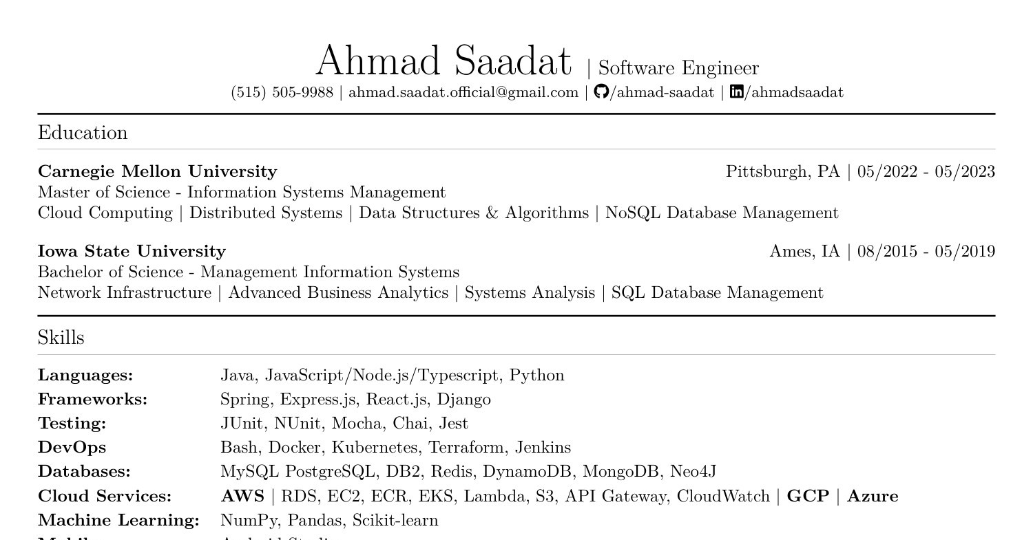 AhmadSaadat_Resume.pdf | DocDroid