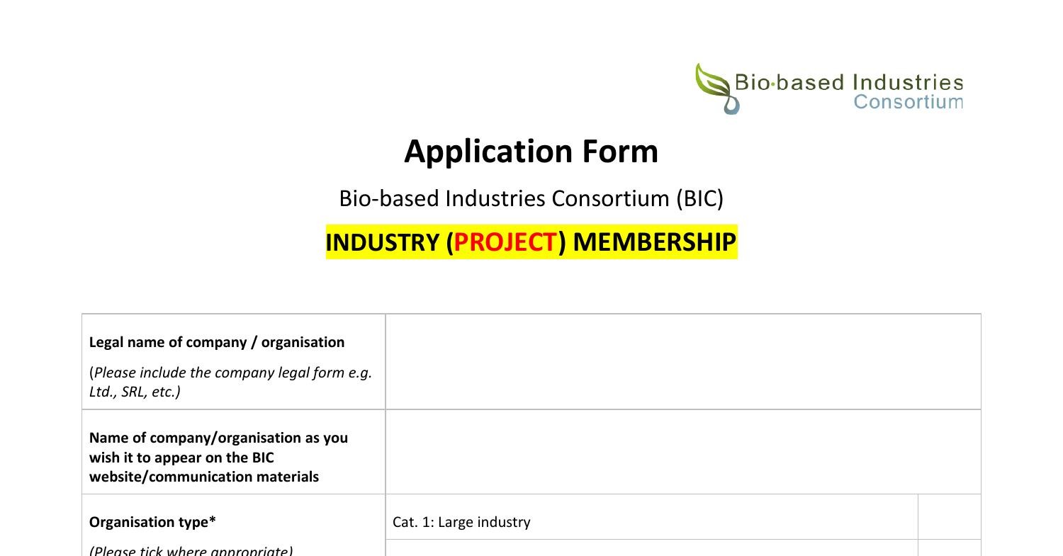 BIC Industry Project membership application form_May 2023.docx | DocDroid