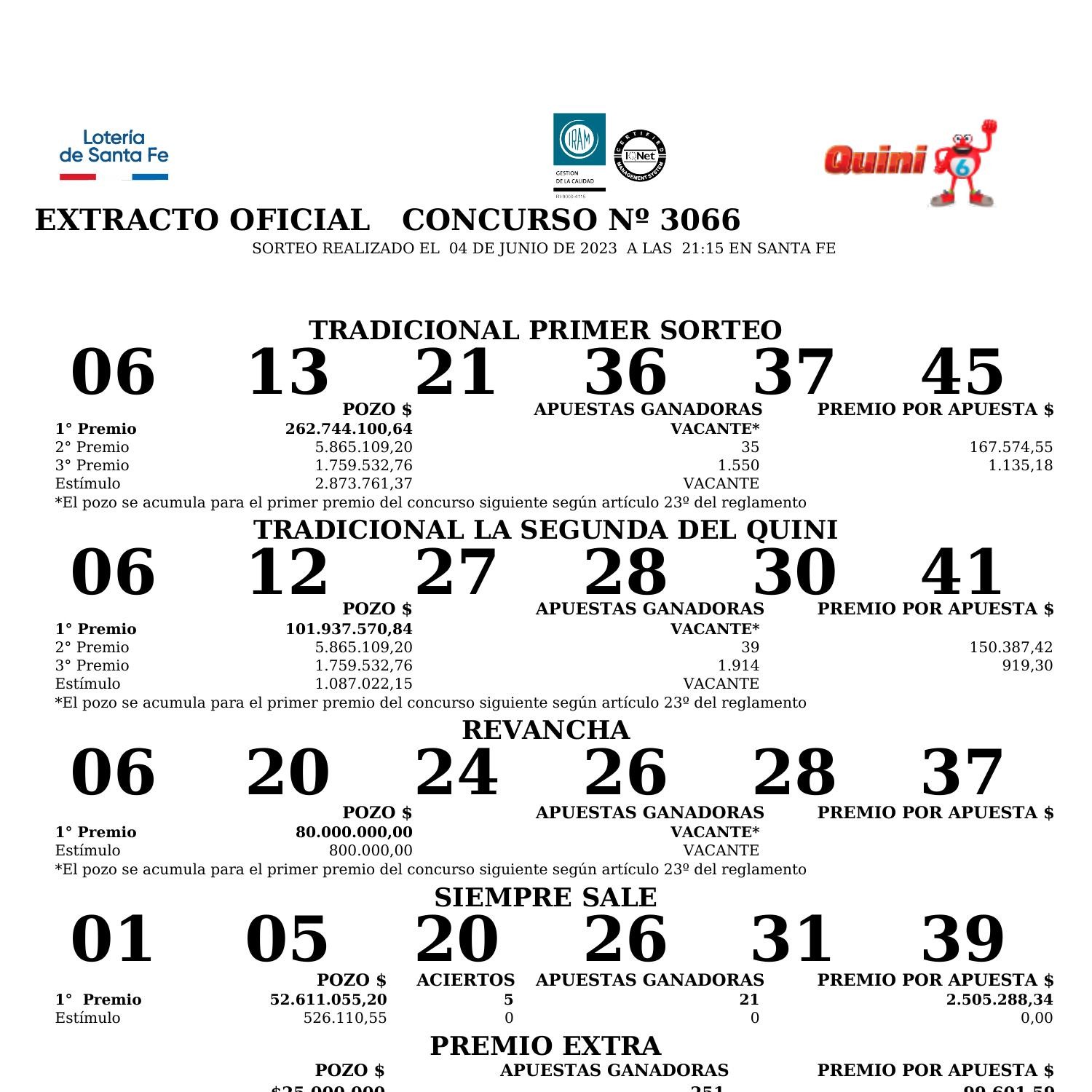 quini 6 4 de junio.pdf | DocDroid