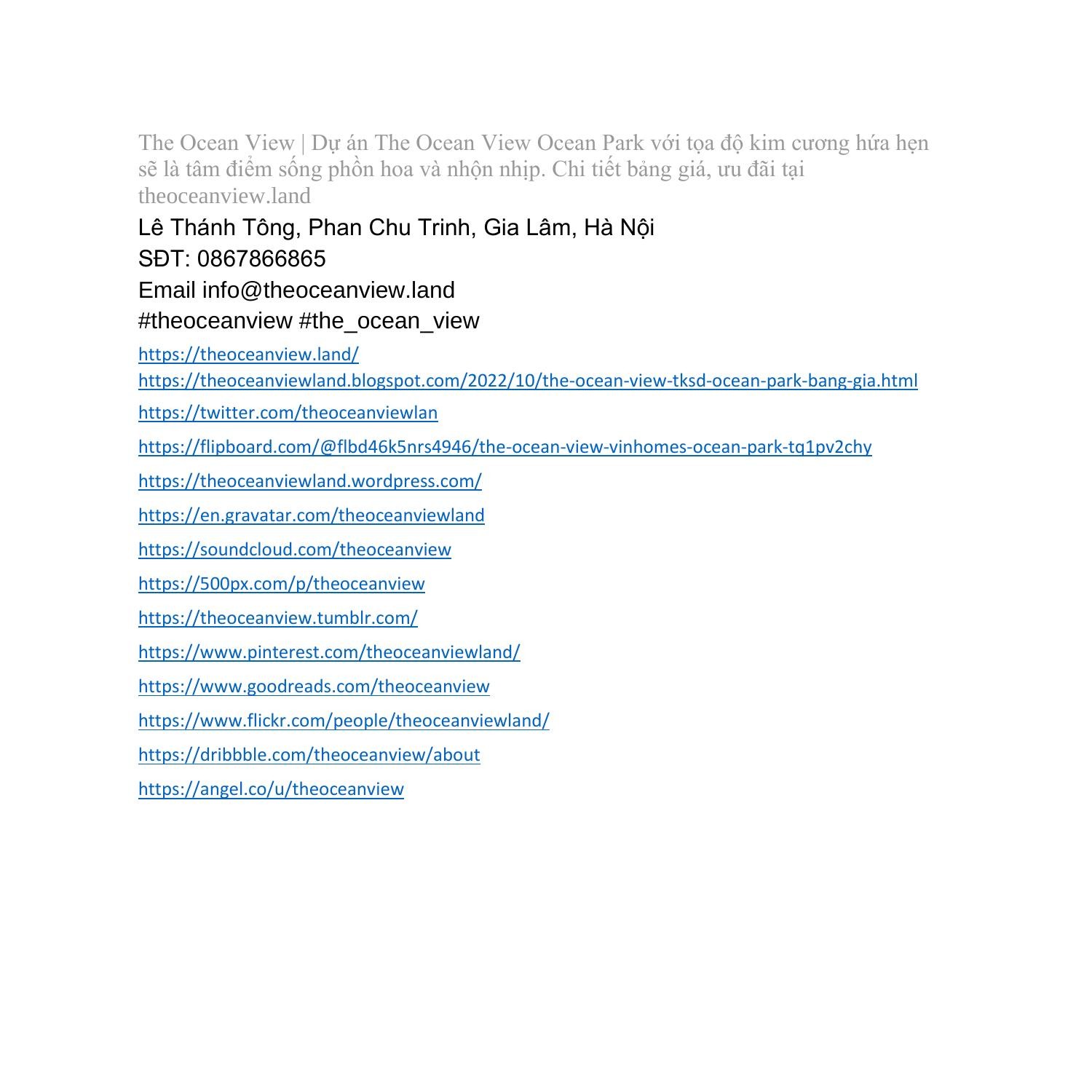 the ocean view vinhomes ocean park.docx | DocDroid