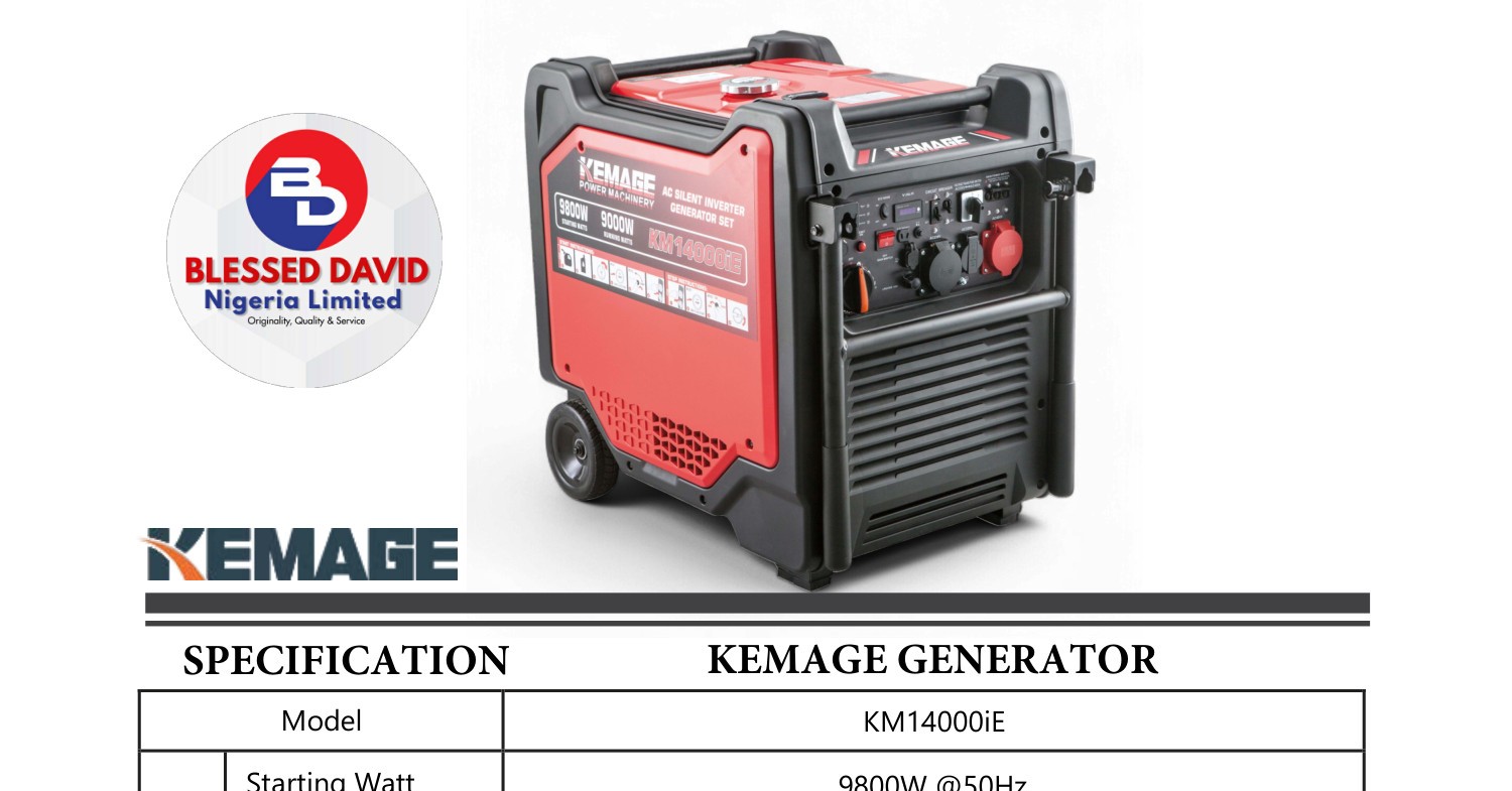 Kemage KM14000iE.pdf | DocDroid