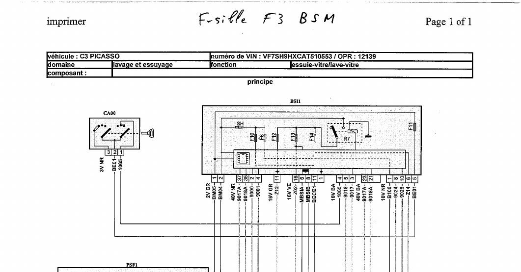 schéma lave glace c3 picasso.pdf | DocDroid