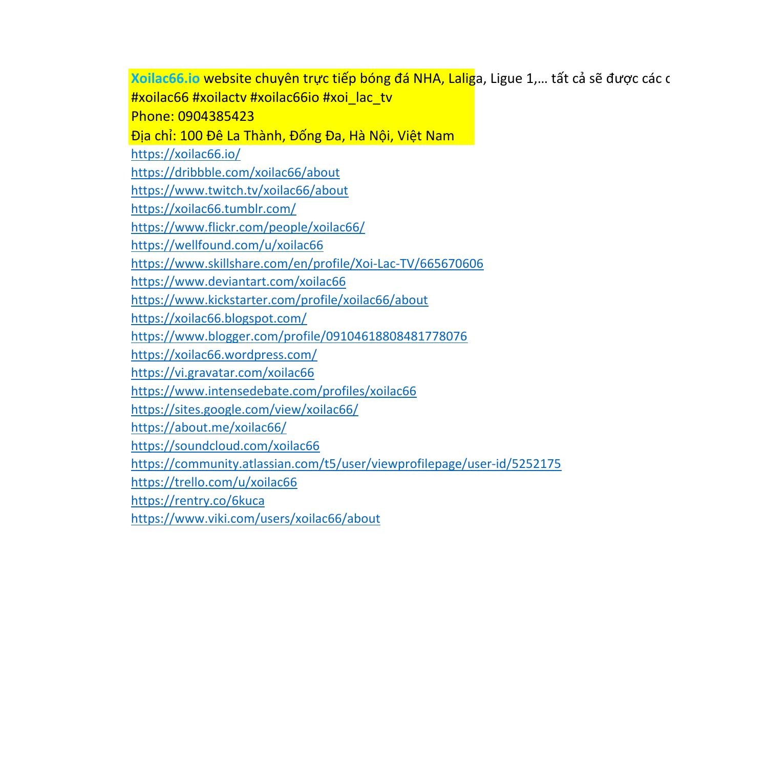 xoilac66.xlsx | DocDroid