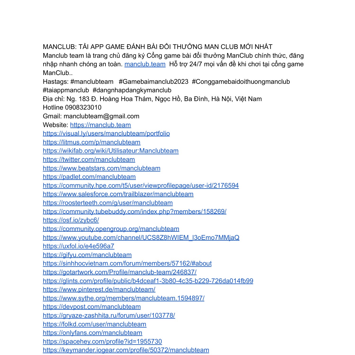 Manclub - Tải App Manclub Ios, Android Apk Chính Thức.pdf | DocDroid