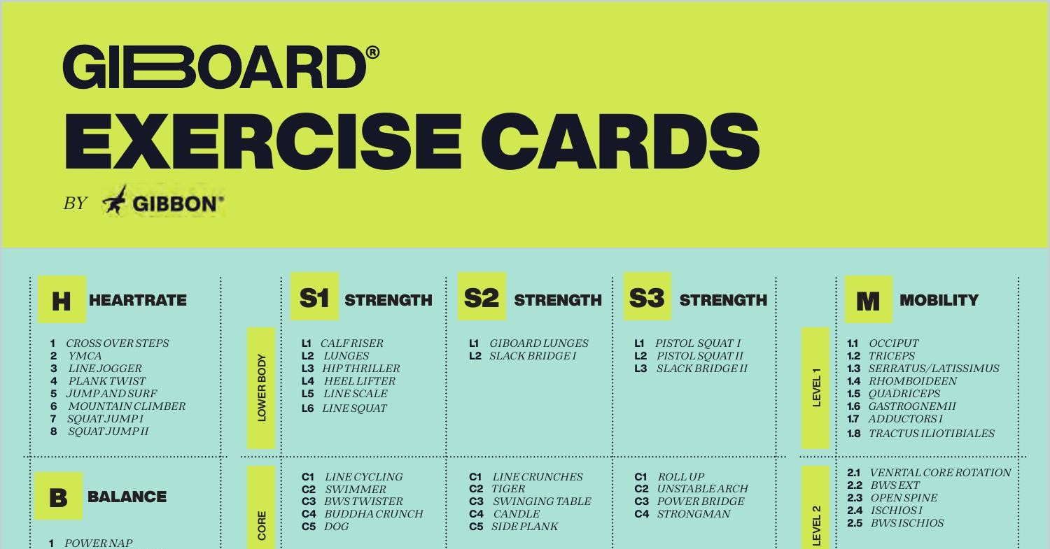 GIBOARD FITNESS EXERCISE CARDS English examples web.pdf | DocDroid