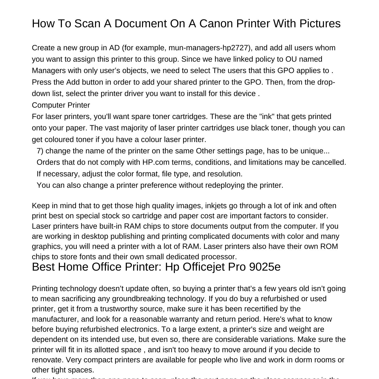 How To Scan A Document On A Canon Printer With Picturestaftc.pdf.pdf | DocDroid
