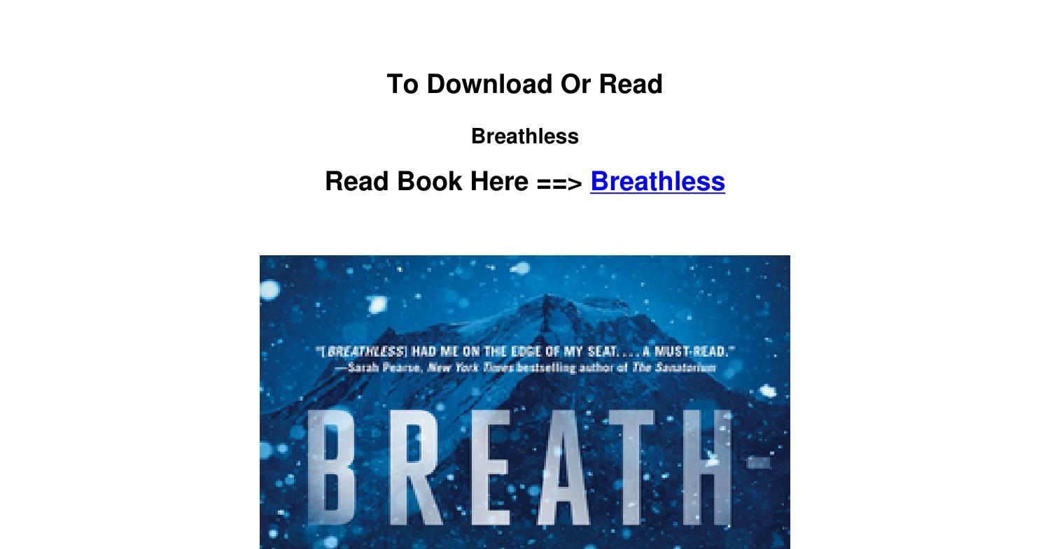 ePub Download Breathless BY Amy McCulloch.pdf | DocDroid