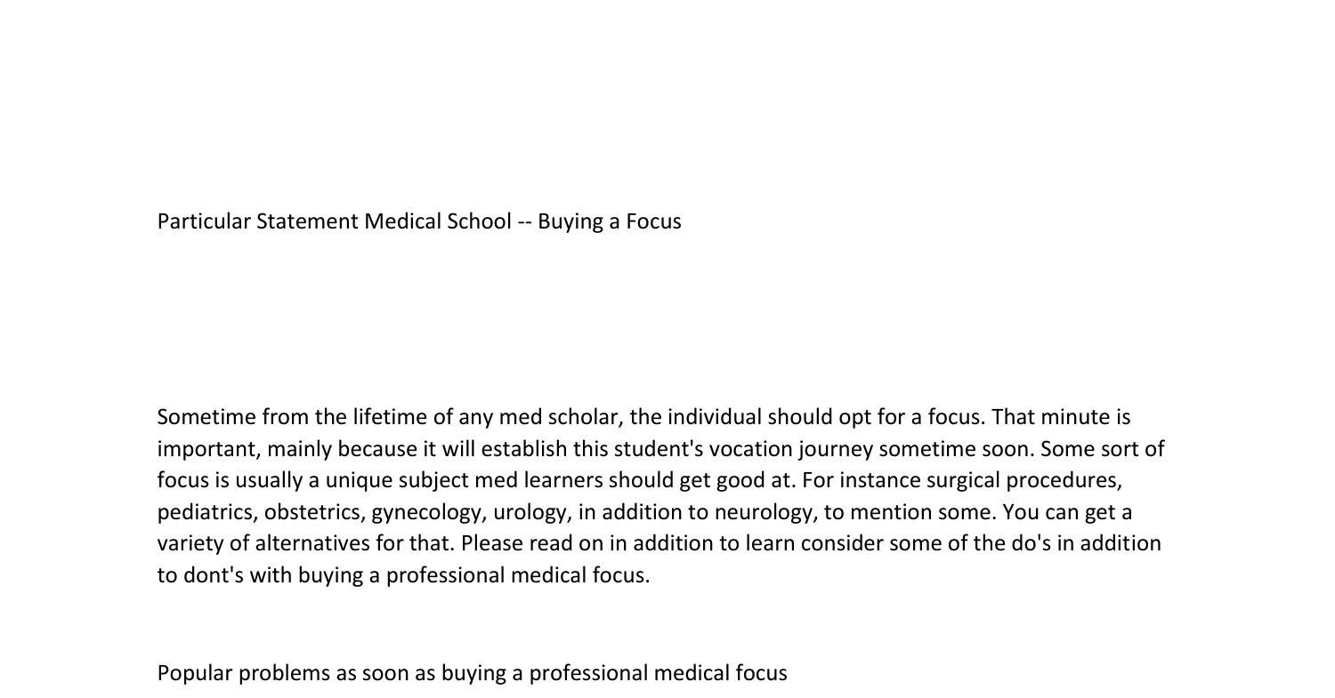 personal statement medical school.docx | DocDroid