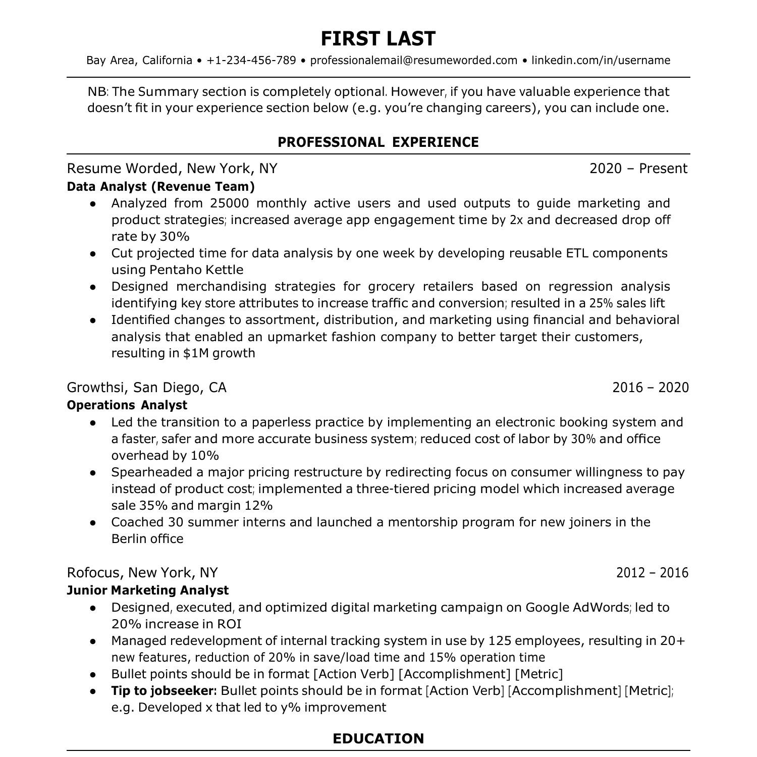 cv- ats compatible.docx | DocDroid