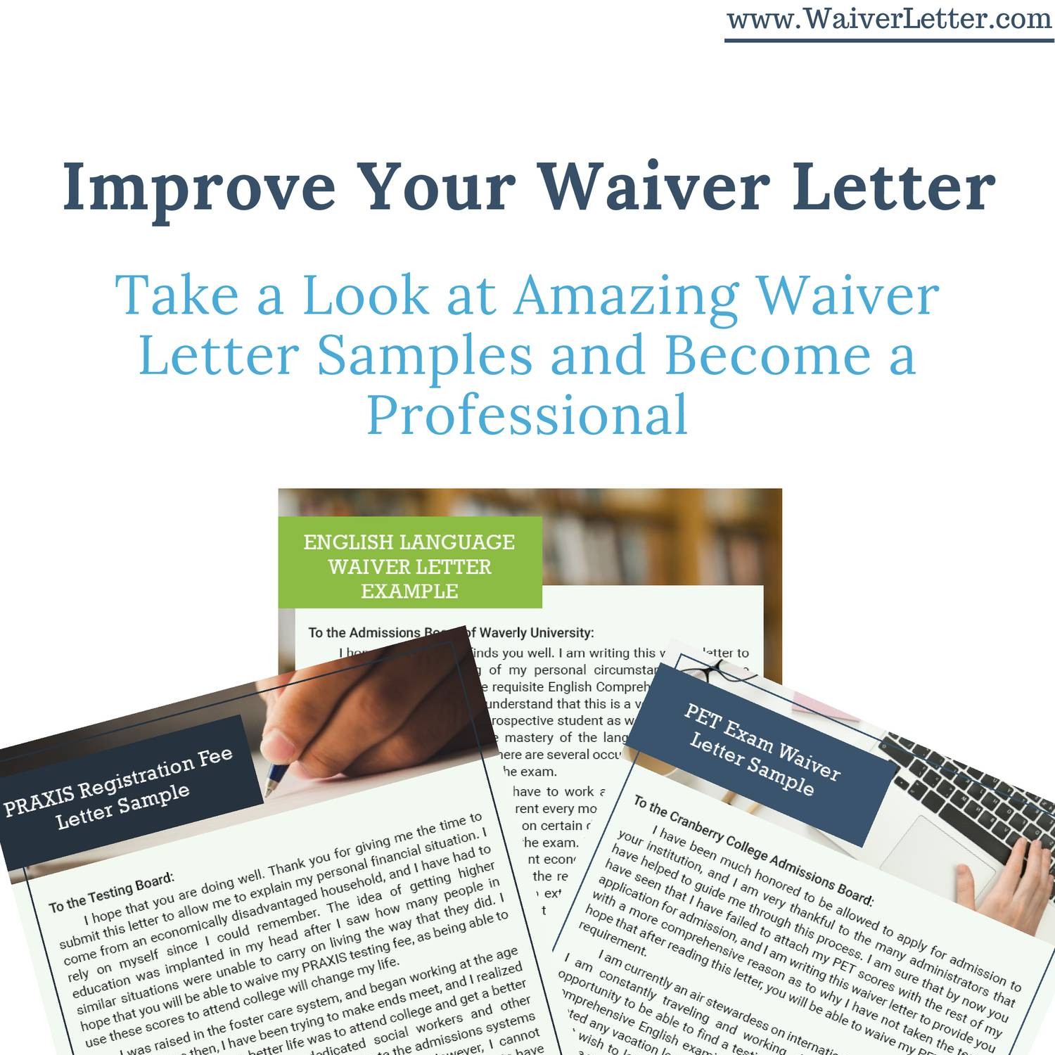 Improve Your Waiver Letter: Take a Look at Amazing Waiver Letter ...