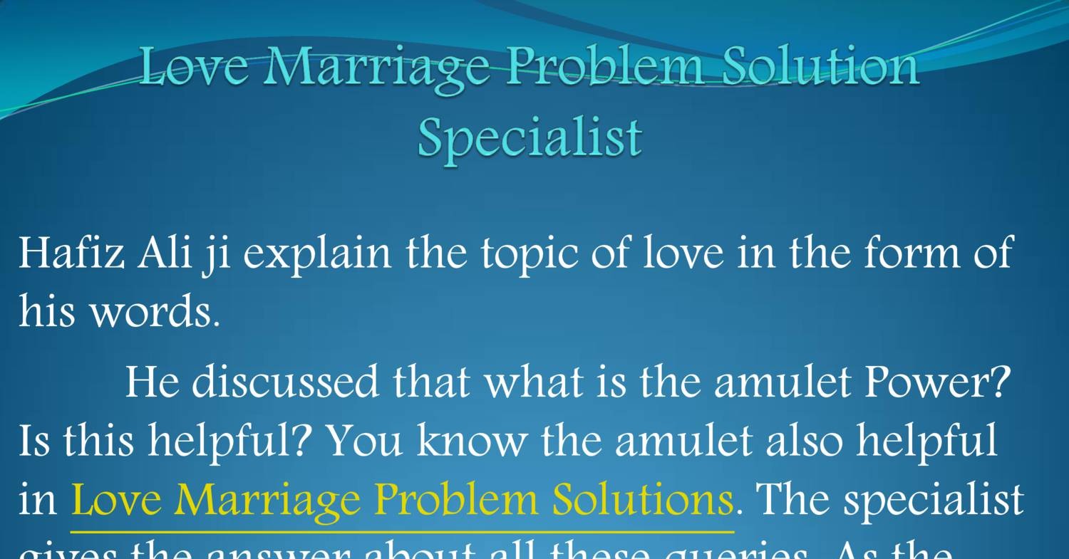 Love marriage problem solution.pdf | DocDroid