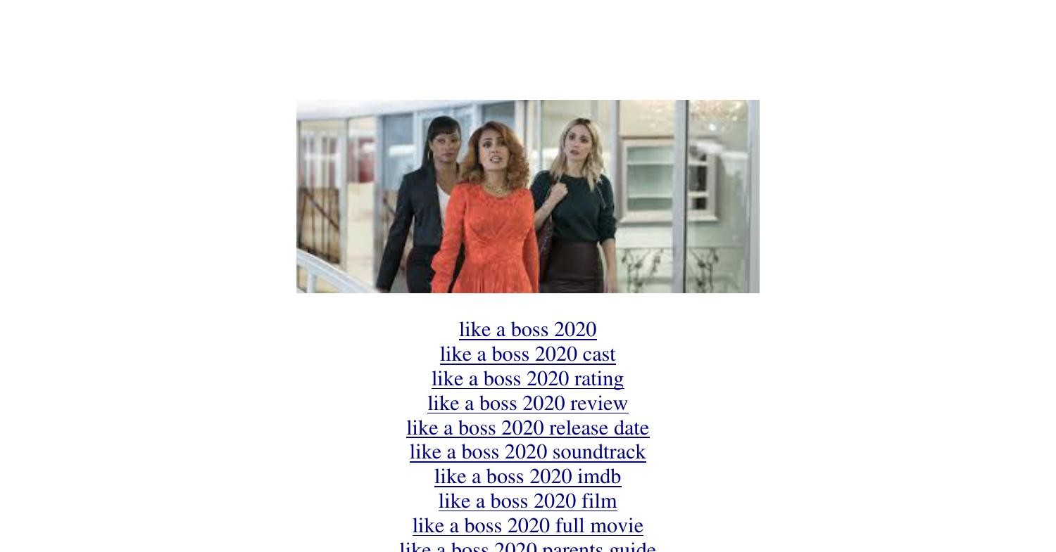 Like a Boss (2020).pdf | DocDroid