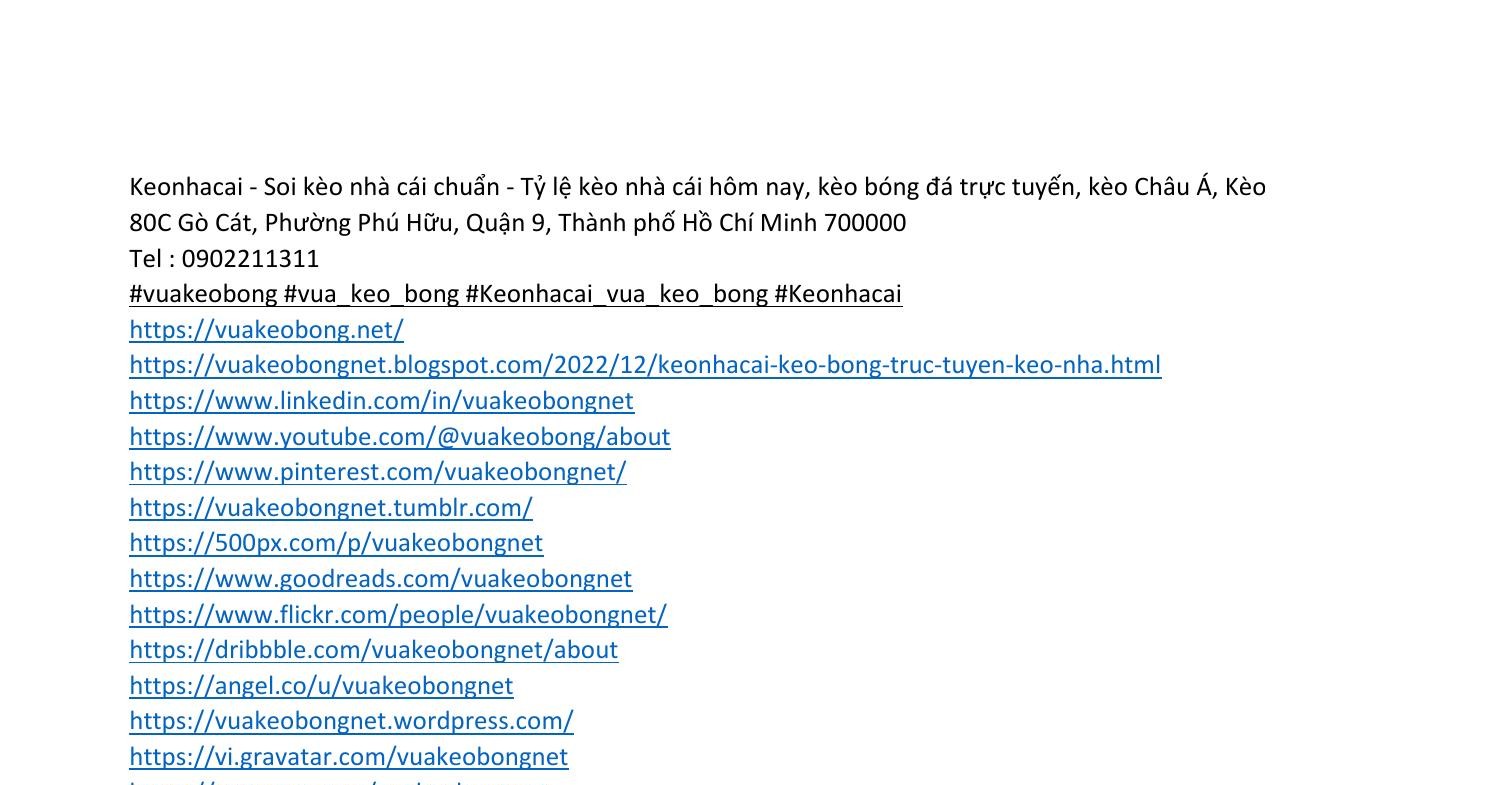 Vua Kèo Bóng.xlsx | DocDroid
