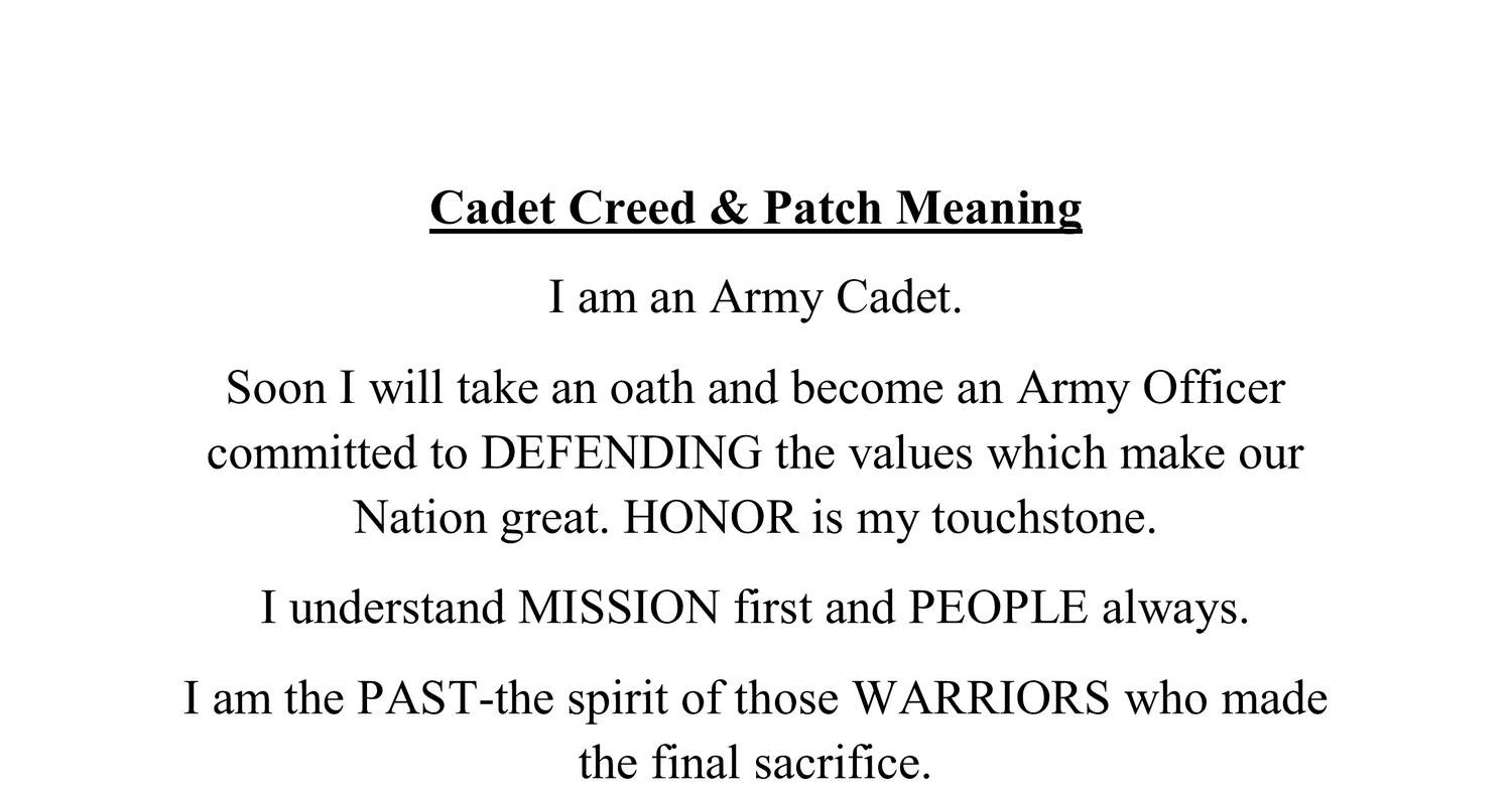 Cadet Creed.pdf | DocDroid