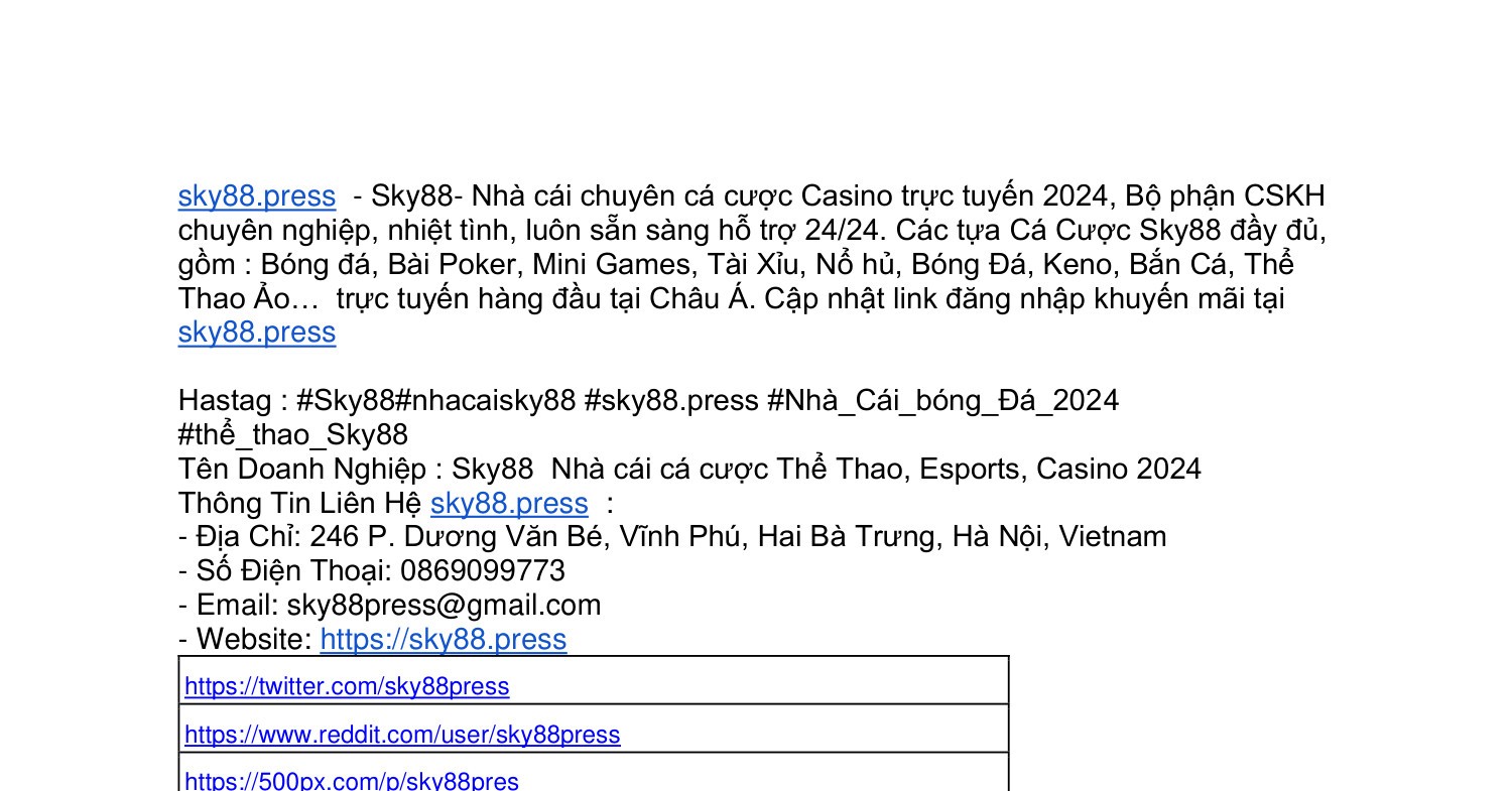 sky88press.docx | DocDroid