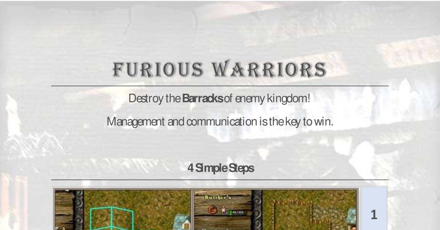 Furious Warriors.pdf | DocDroid