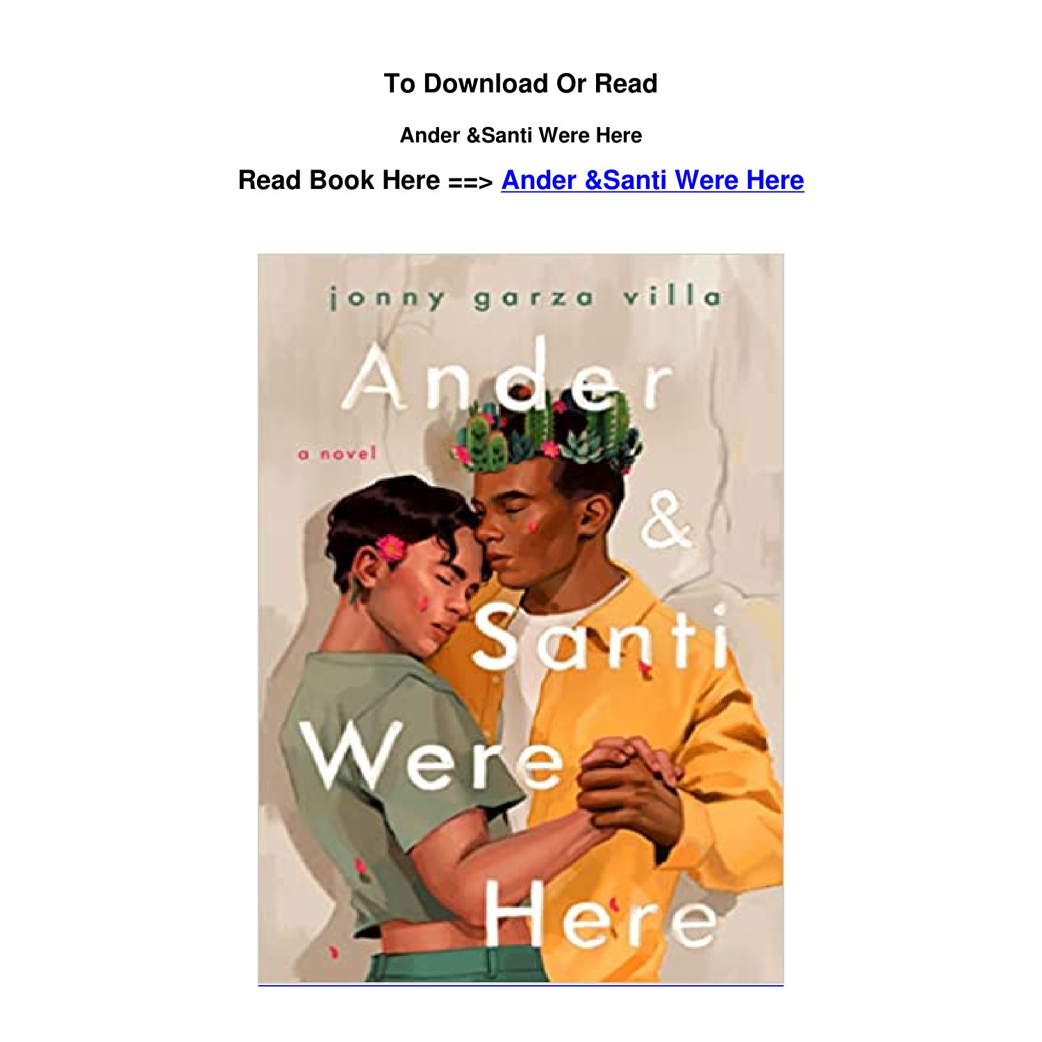 pdf download Ander Santi Were Here By Jonny Garza Villa.pdf | DocDroid