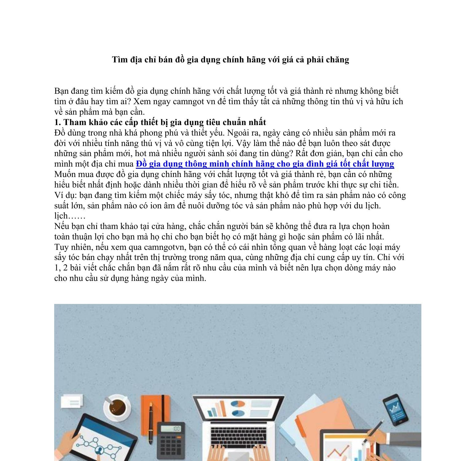 Tim dia chi ban do gia dung chinh hang voi gia ca phai chang.docx ...