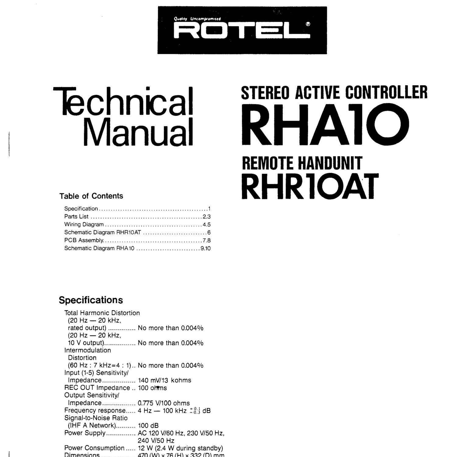 Rotel_rha-10_service.pdf | DocDroid