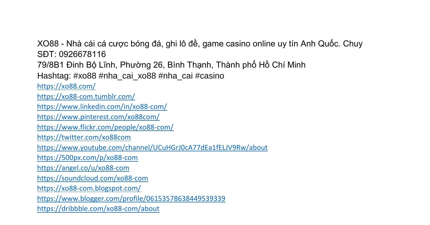 XO88.xlsx | DocDroid