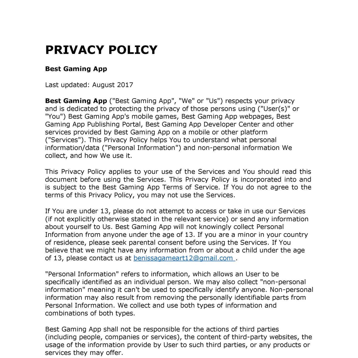 Best Gaming App Policy (1).pdf | DocDroid