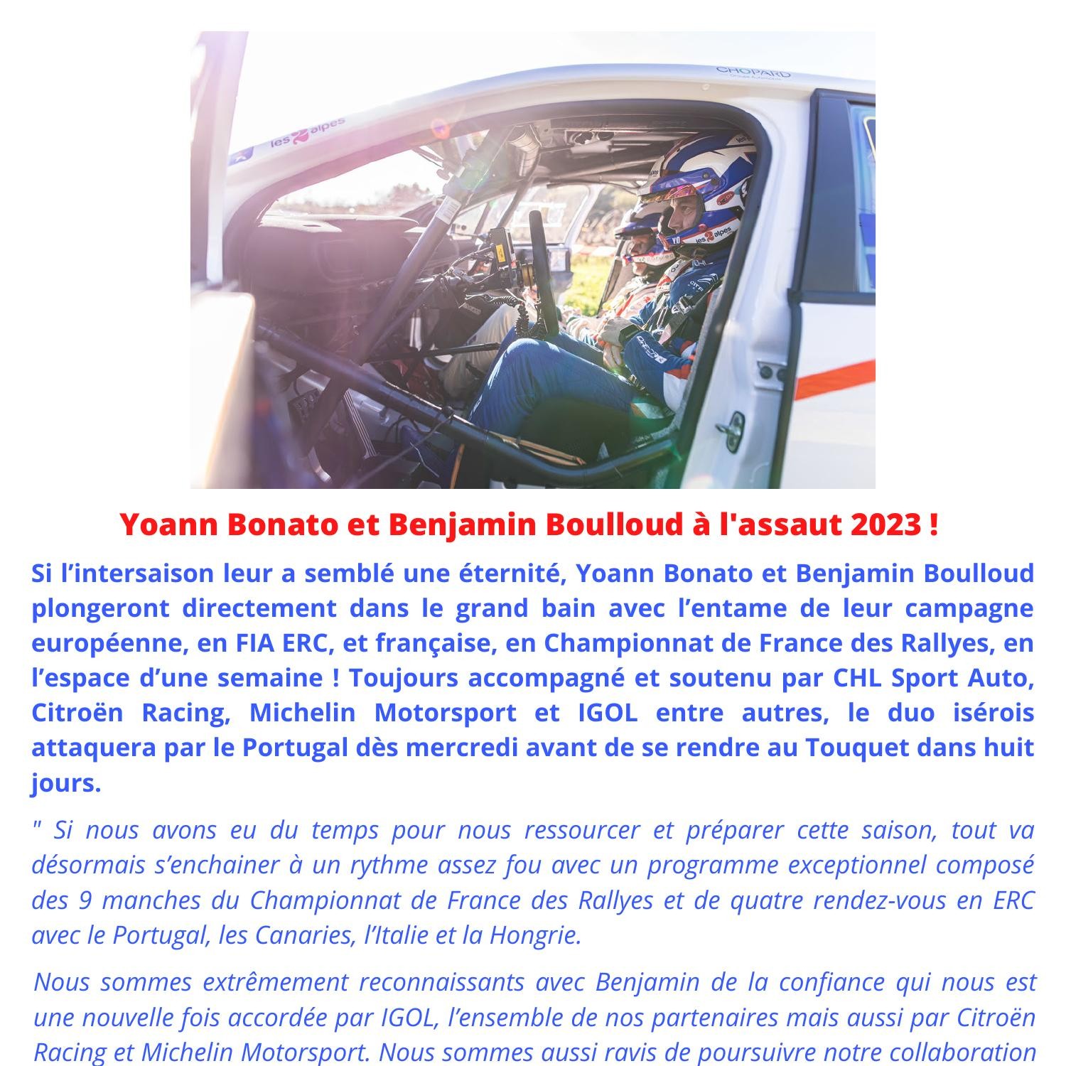 Communiqué de presse - Yoann Bonato et Benjamin Boulloud à l’assaut de 2023 !.pdf | DocDroid
