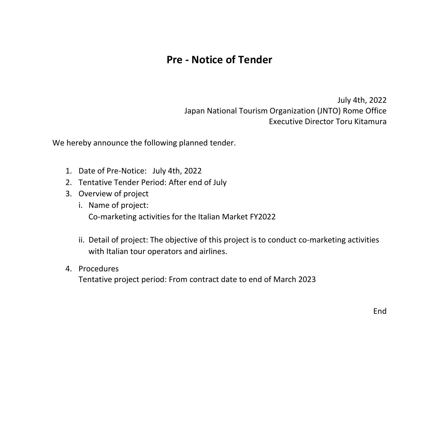 Pre notice Co-marketing activities for the Italian Market FY2022.pdf ...