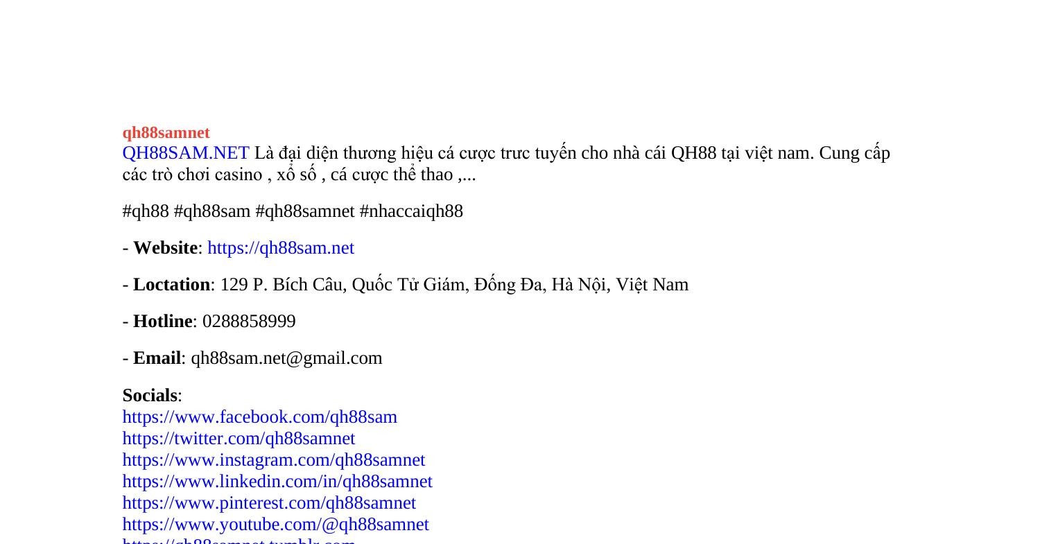 qh88samnet.docx | DocDroid