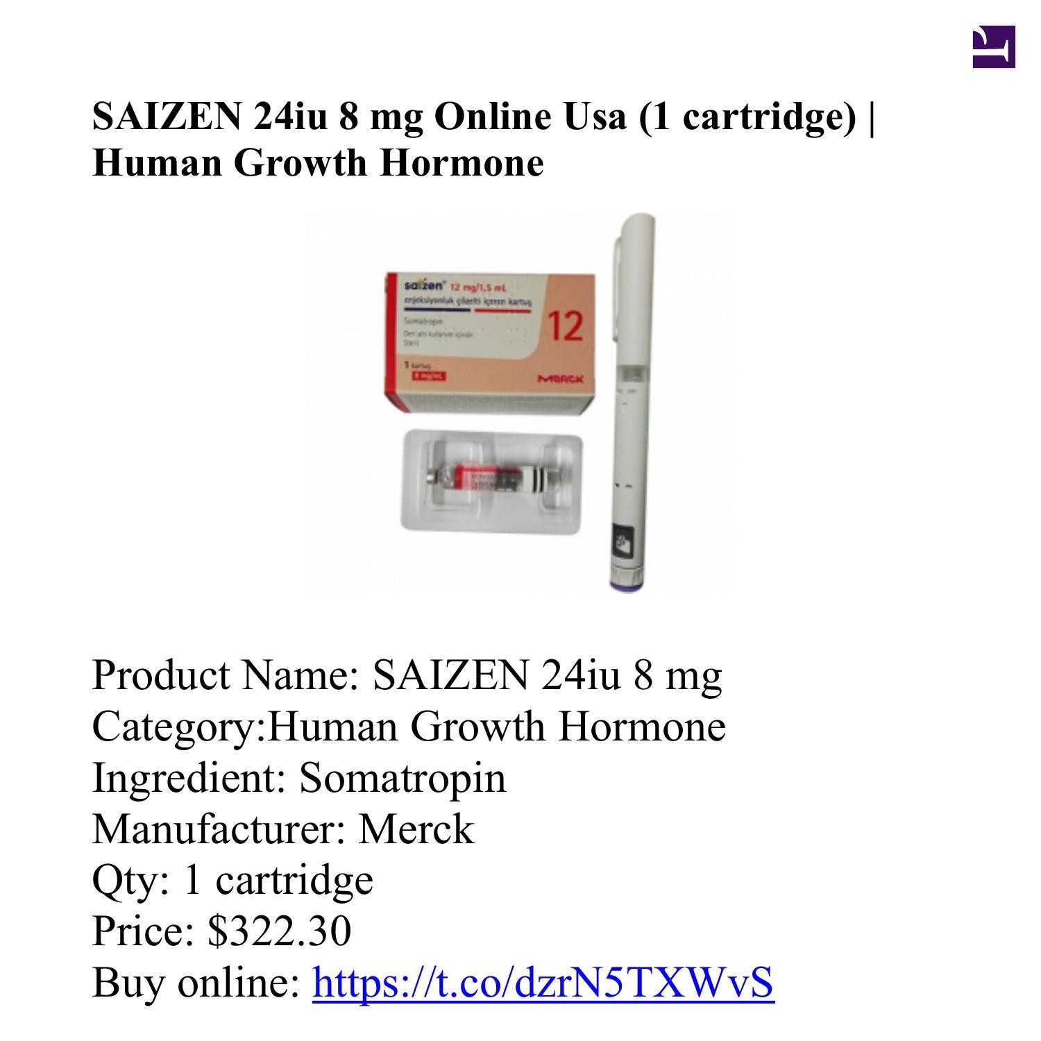 SAIZEN 24iu 8 mg Online Usa 1 cartridge Merck.pdf | DocDroid