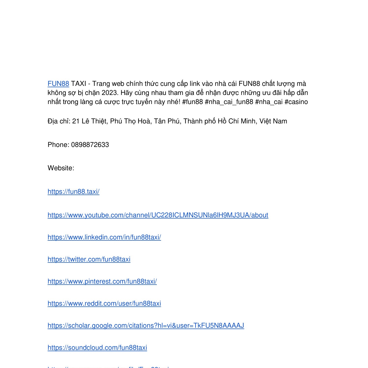 fun88taxi.docx | DocDroid