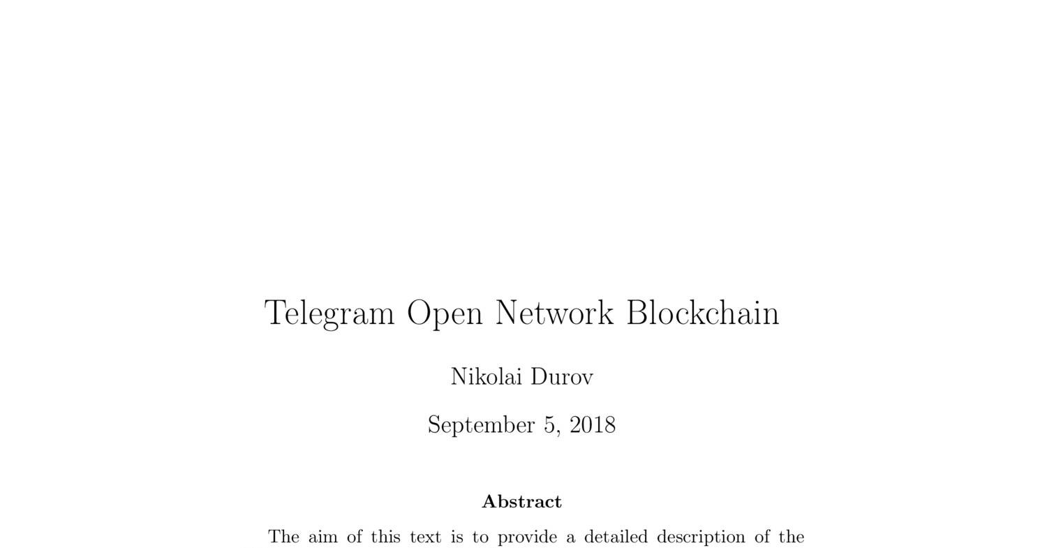 Telegram Open Network Blockchain (September 5, 2018).pdf | DocDroid