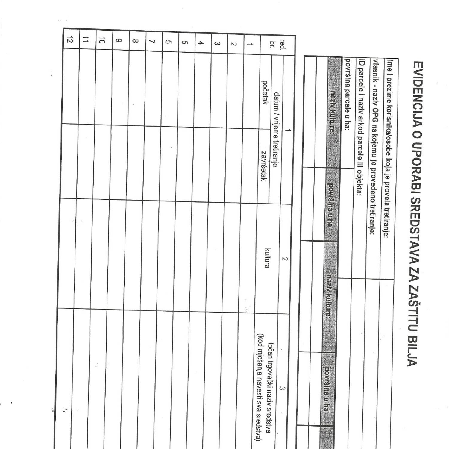 Evidencijski list o upotrebi sredstava za zaštitu bilja.pdf | DocDroid